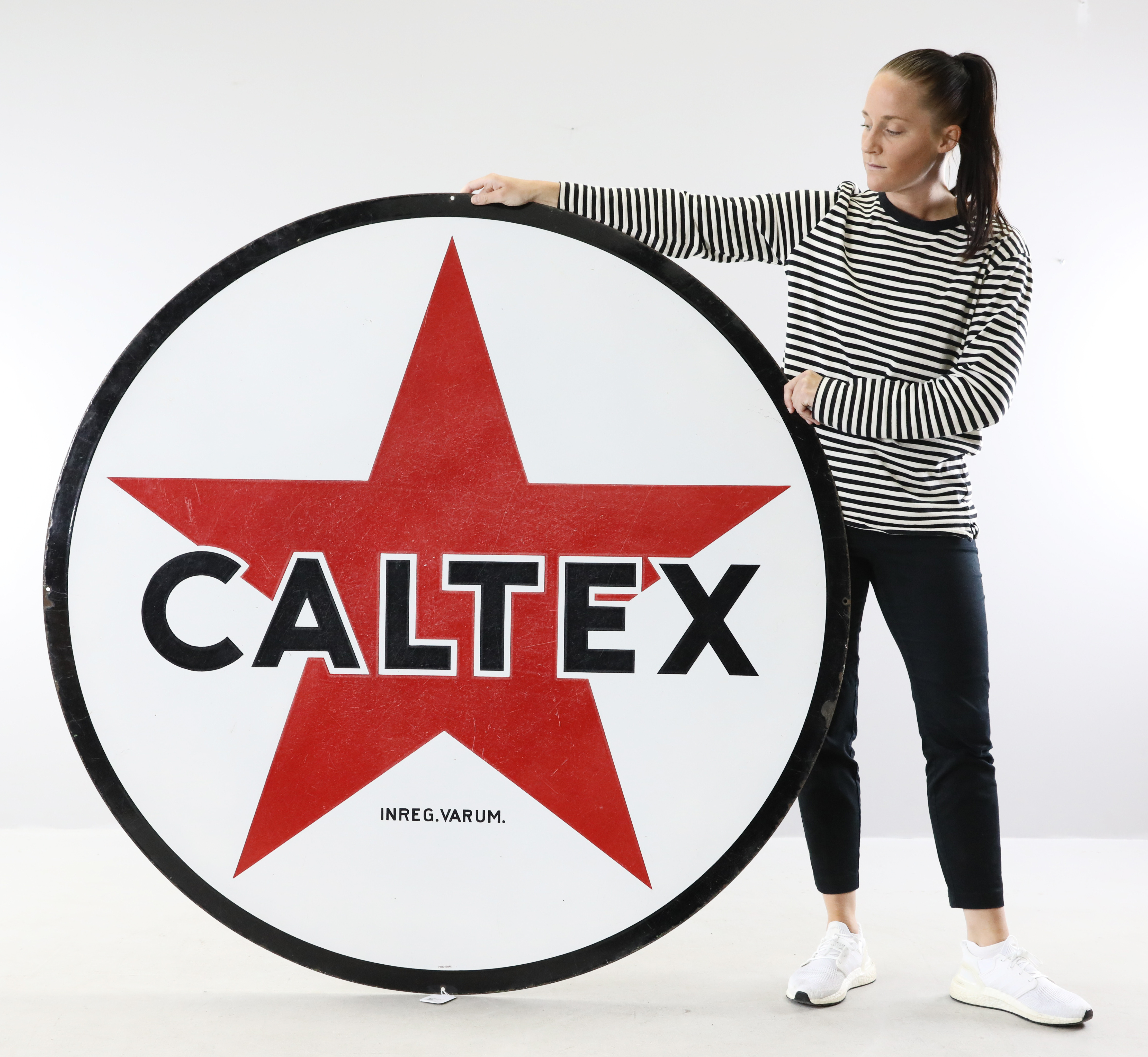 Images for 2381007. ADVERTISING SIGN, Caltex, metal, double-sided, mid ...