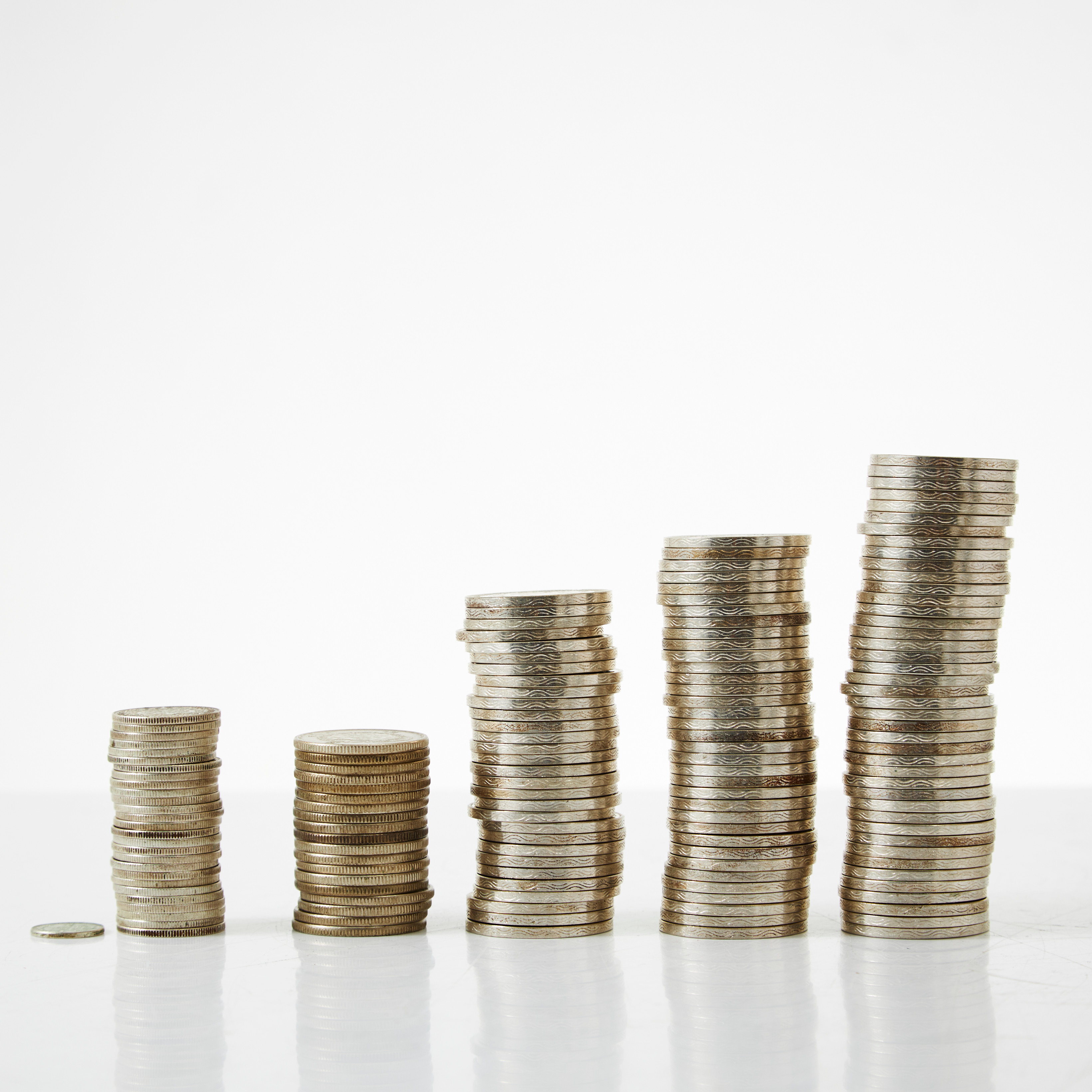 Bilder för 2381502. MYNT, 107 st., 40 % silver, åtsida kungens porträtt ...