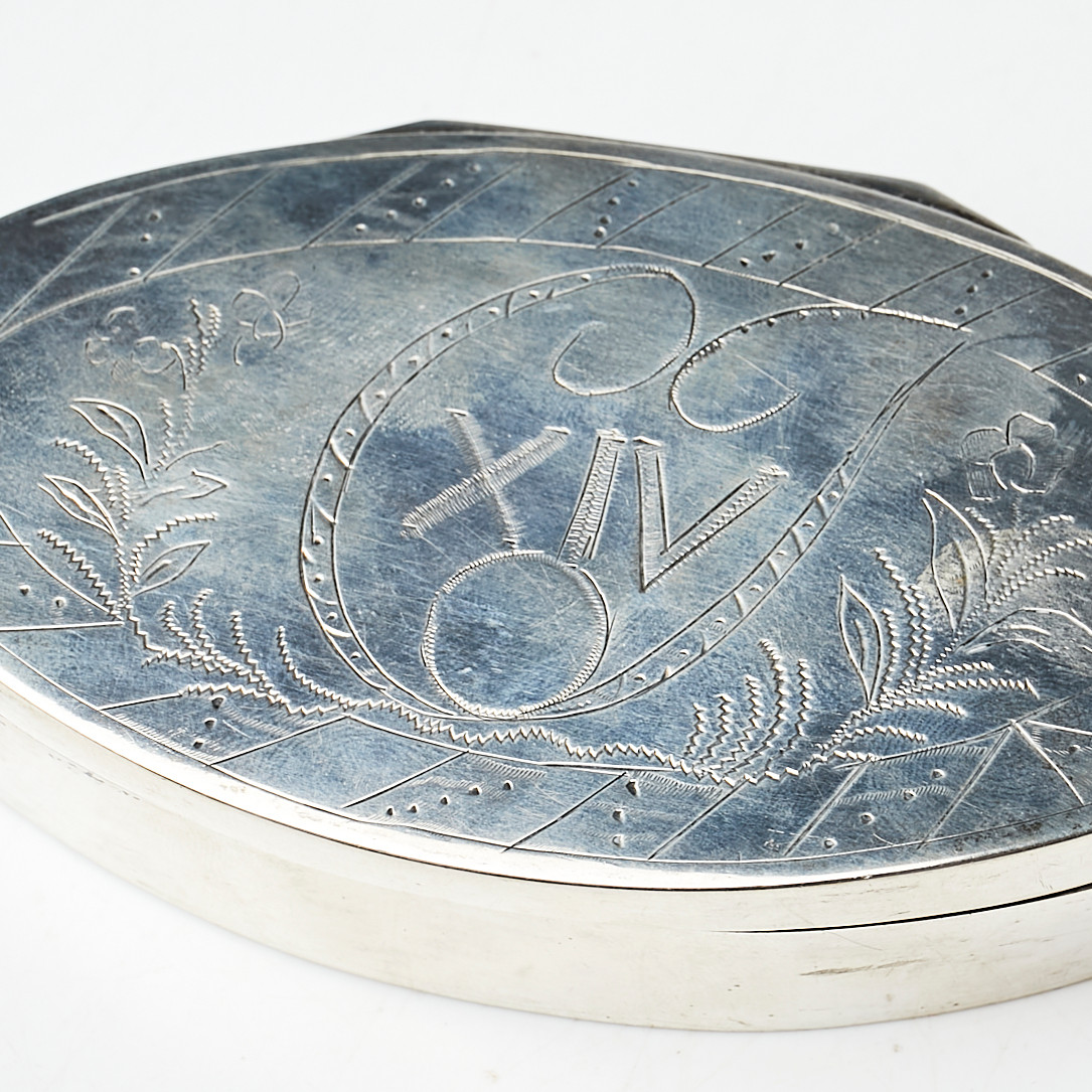 Images for 2381510. SNUFF BOX and CUP, 2 dlr, silver, Lars Grubb ...