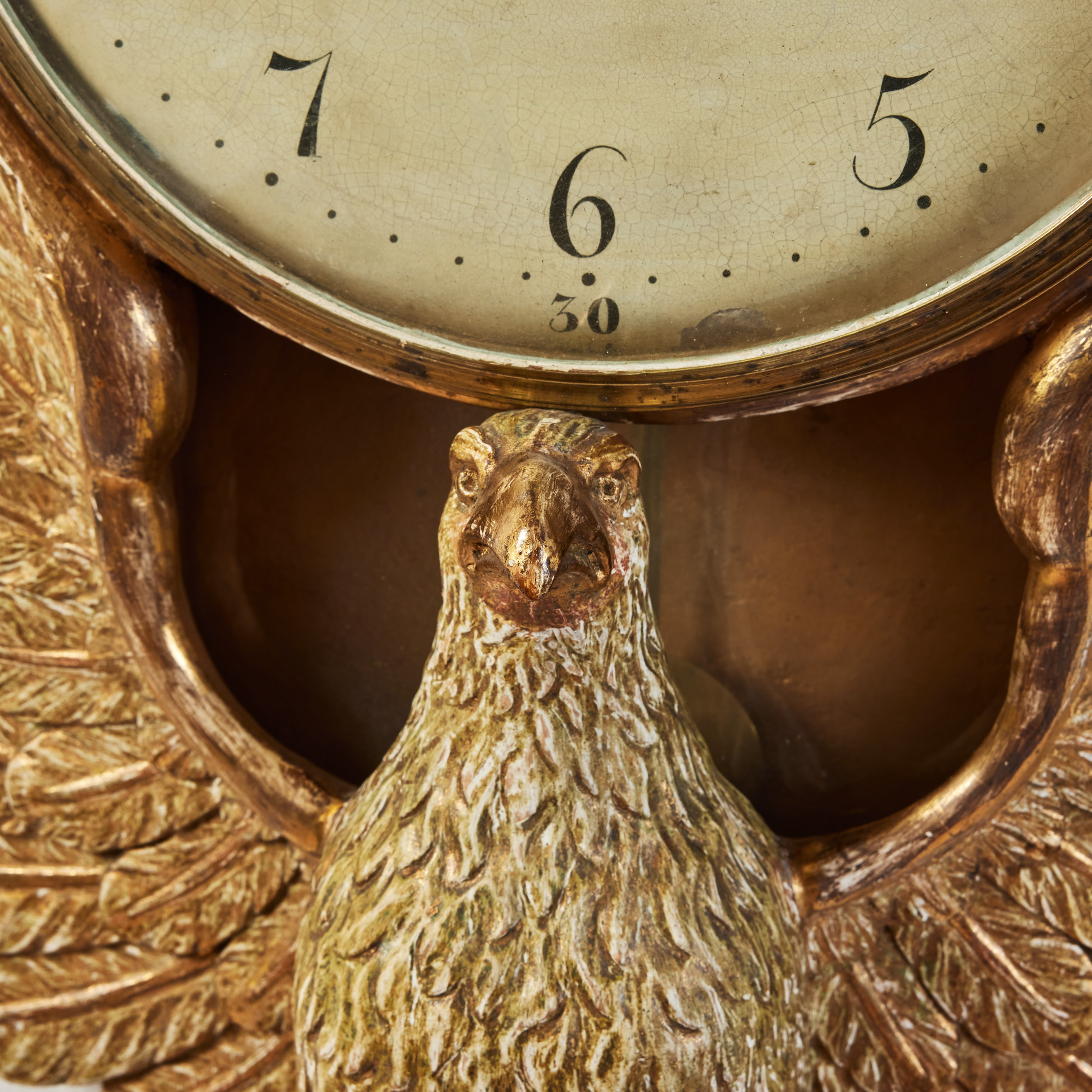 Images for 2384655. WALL PENDANT, Stockholm work in empire, dial signed ...