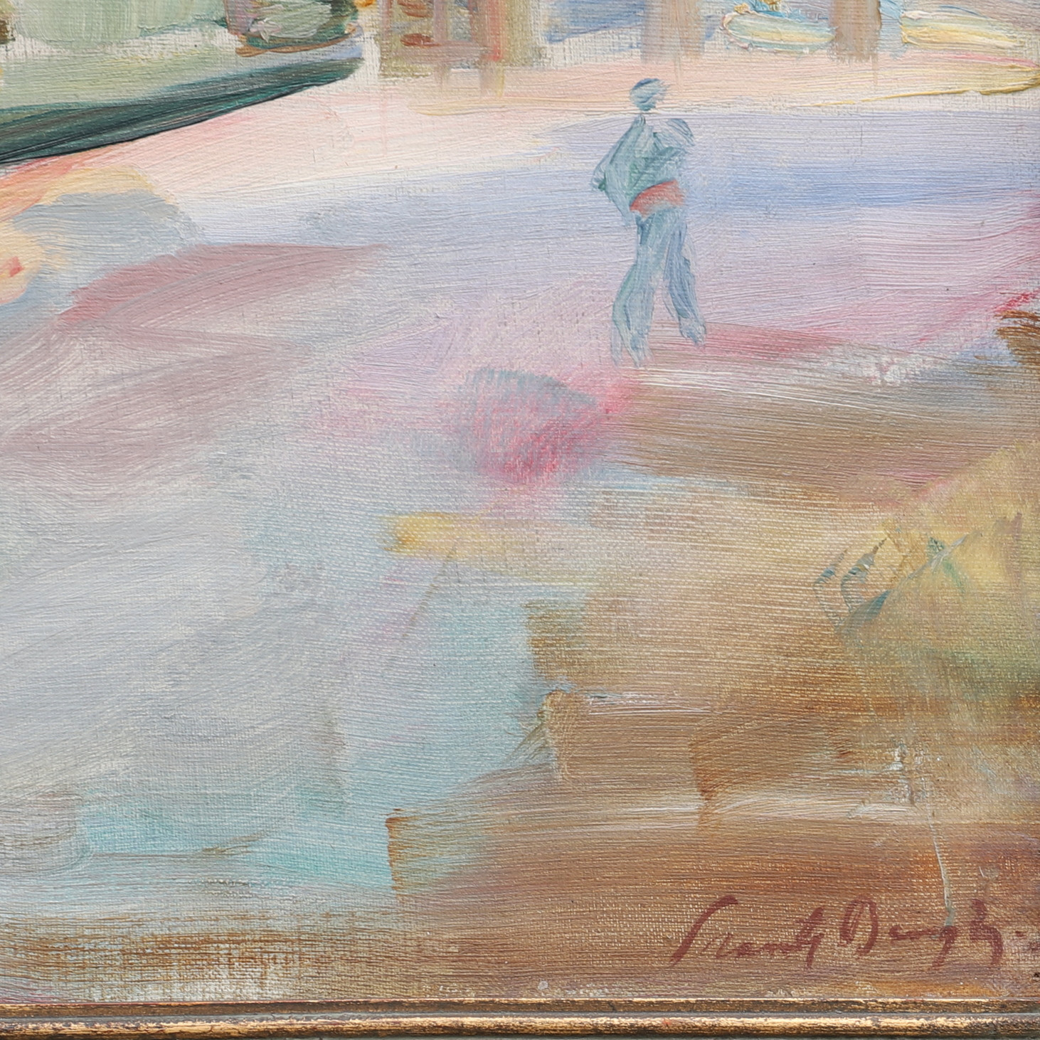 SVANTE BERGH. PARISMOTIV. Konst - Måleri - Auctionet