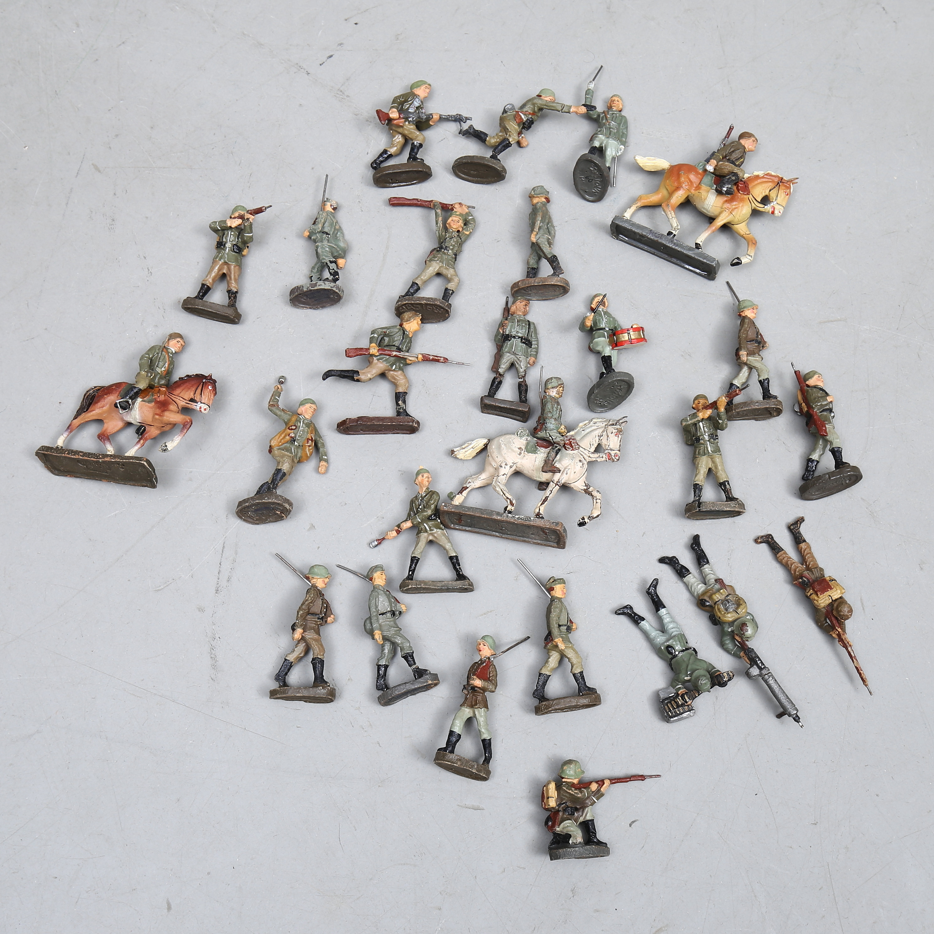 Images for 2385334. ELASTOLIN SOLDIERS, about 25 parts, mass, Germany ...