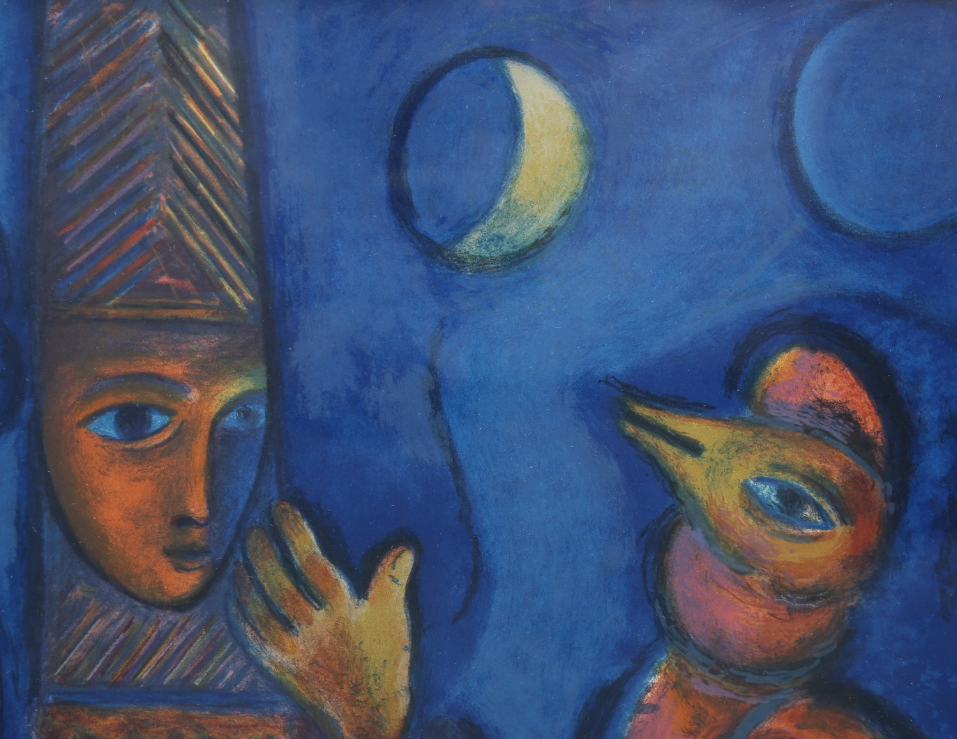 Images for 2386475. MARC CHAGALL. After, "Bonjour Paris" Color ...