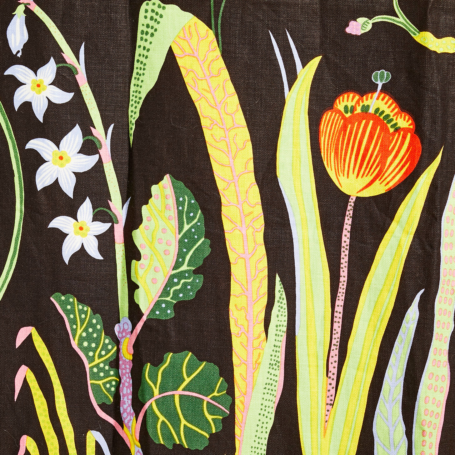 Images for 2387758. JOSEF FRANK. CURTAIN LENGTH, "Hawaii", black ...