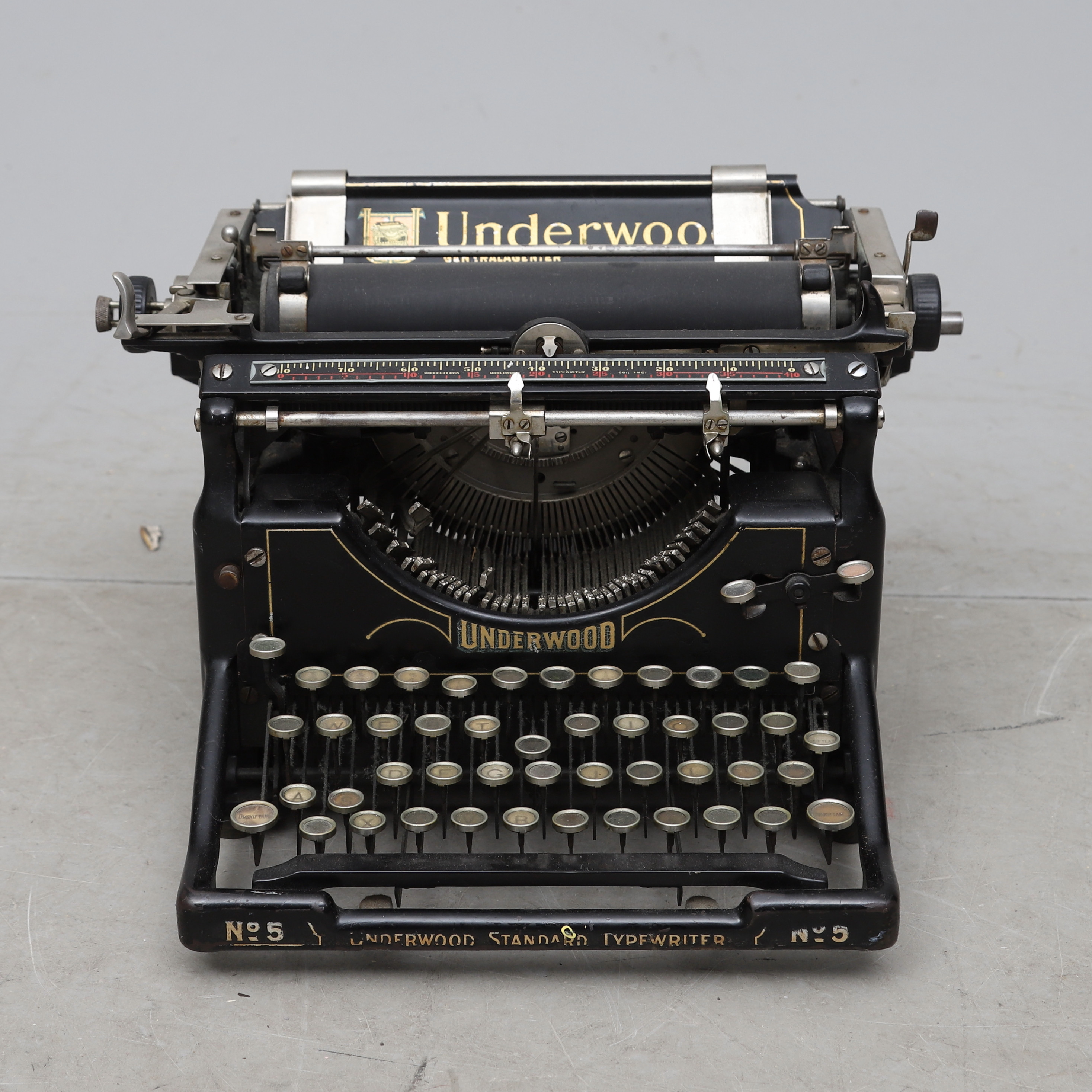 Images for 2388211. TYPEWRITER, "Underwood", AB Gumaelius & Kompany ...