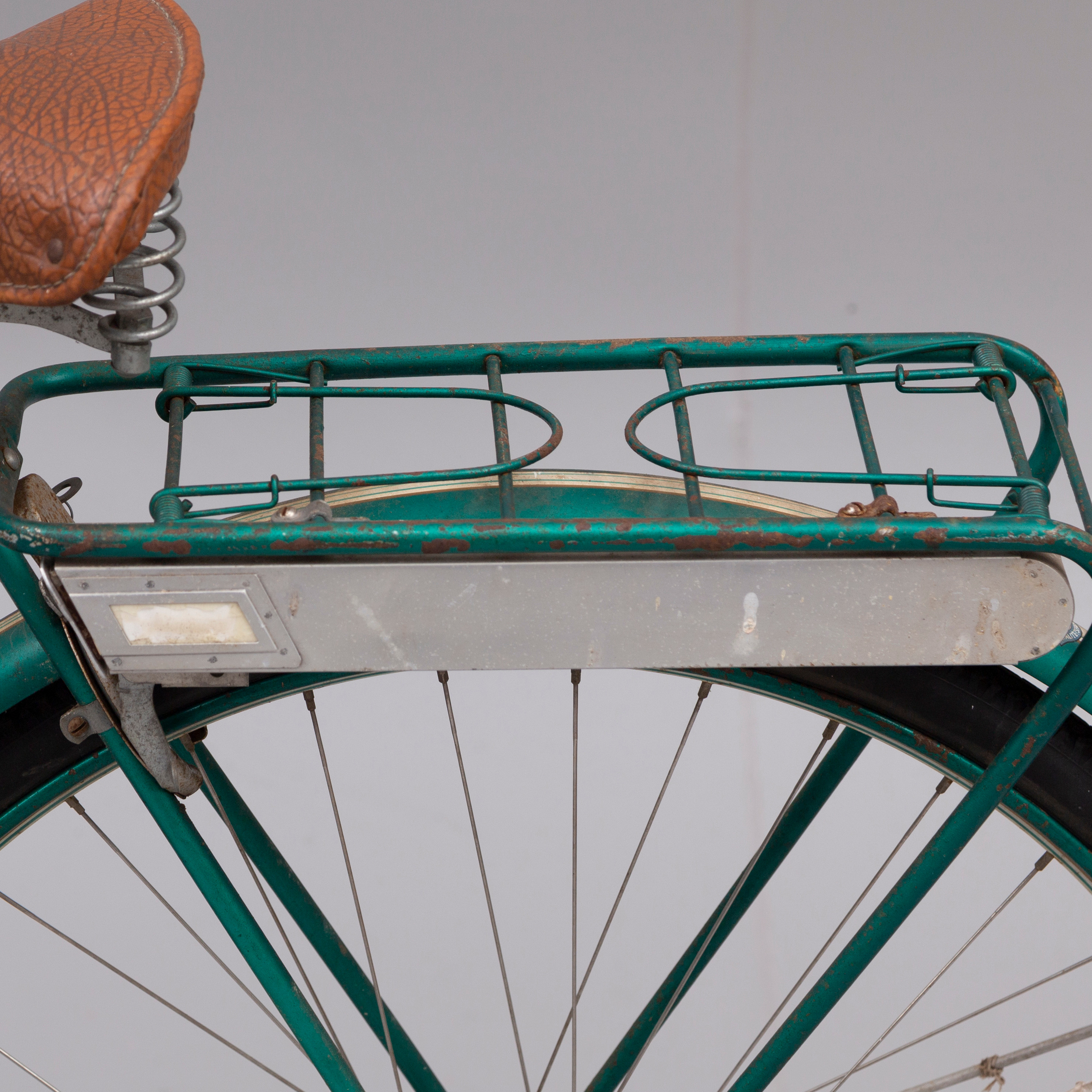 CYKEL, grön, Jägaren, 1900-tal. Fordon, Båtar & Delar - Cyklar - Auctionet