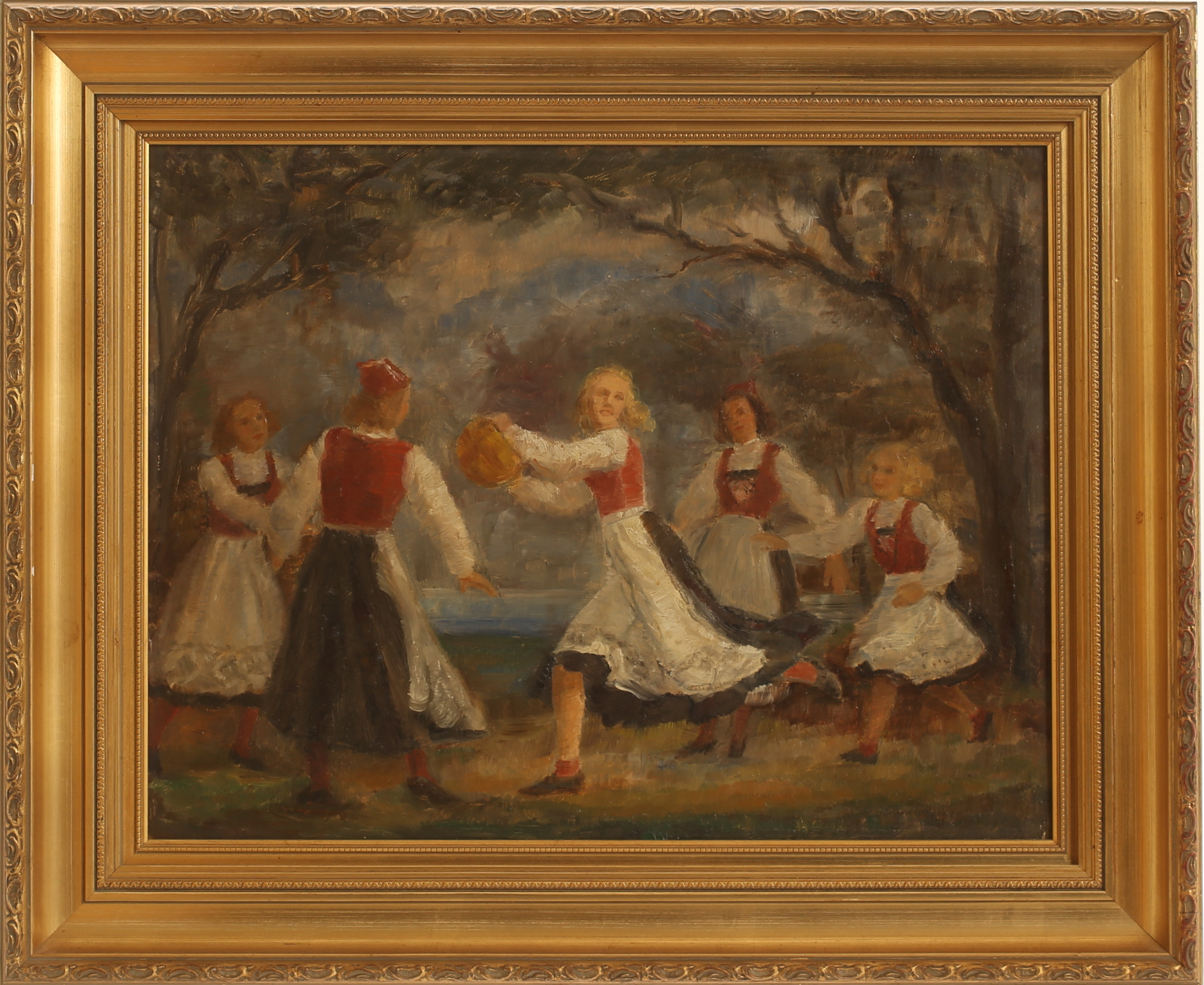 JÜRGEN WEGENER. Olja på pannå, signerad. Konst - Måleri - Auctionet