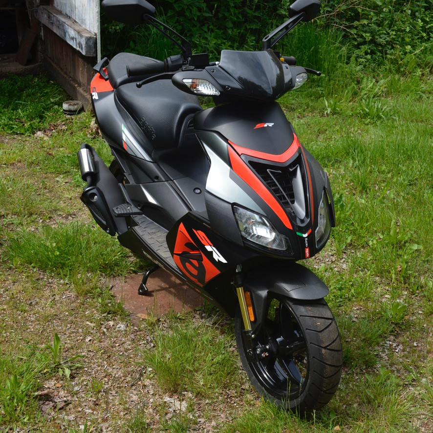 EU-MOPED, Aprilia SR 50, 2020. Fordon, Båtar & Delar - Mopeder - Auctionet