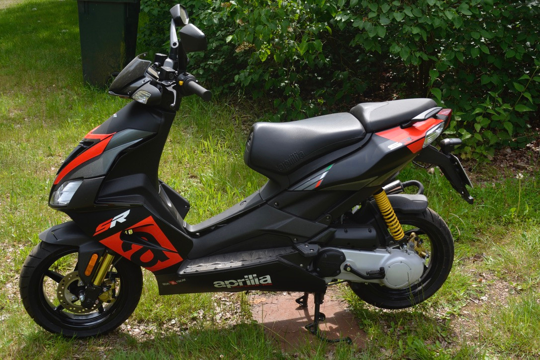 EU-MOPED, Aprilia SR 50, 2020. Fordon, Båtar & Delar - Mopeder - Auctionet