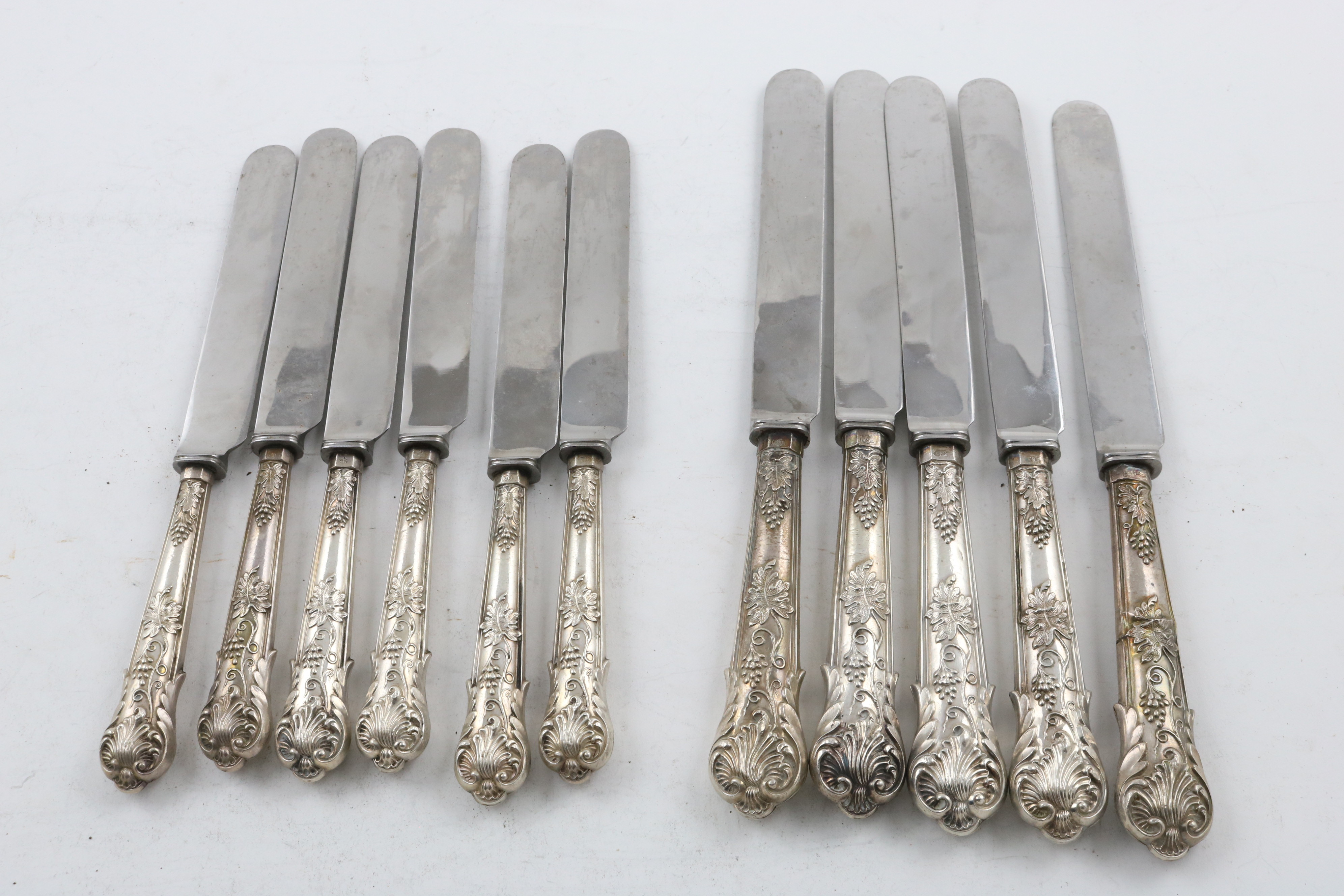 Images for 2399732. A SET OF FIVE VICTORIAN TABLE KNIVES AND SIX ...