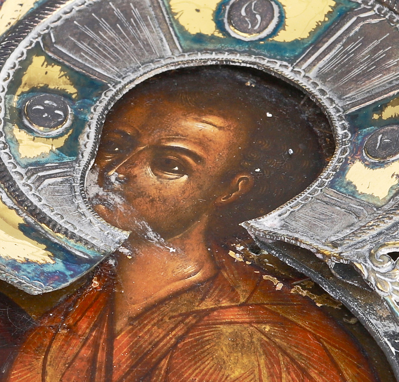 Images for 2400451. A RUSSIAN ICON, "Mother of God of the Tikhvin ...