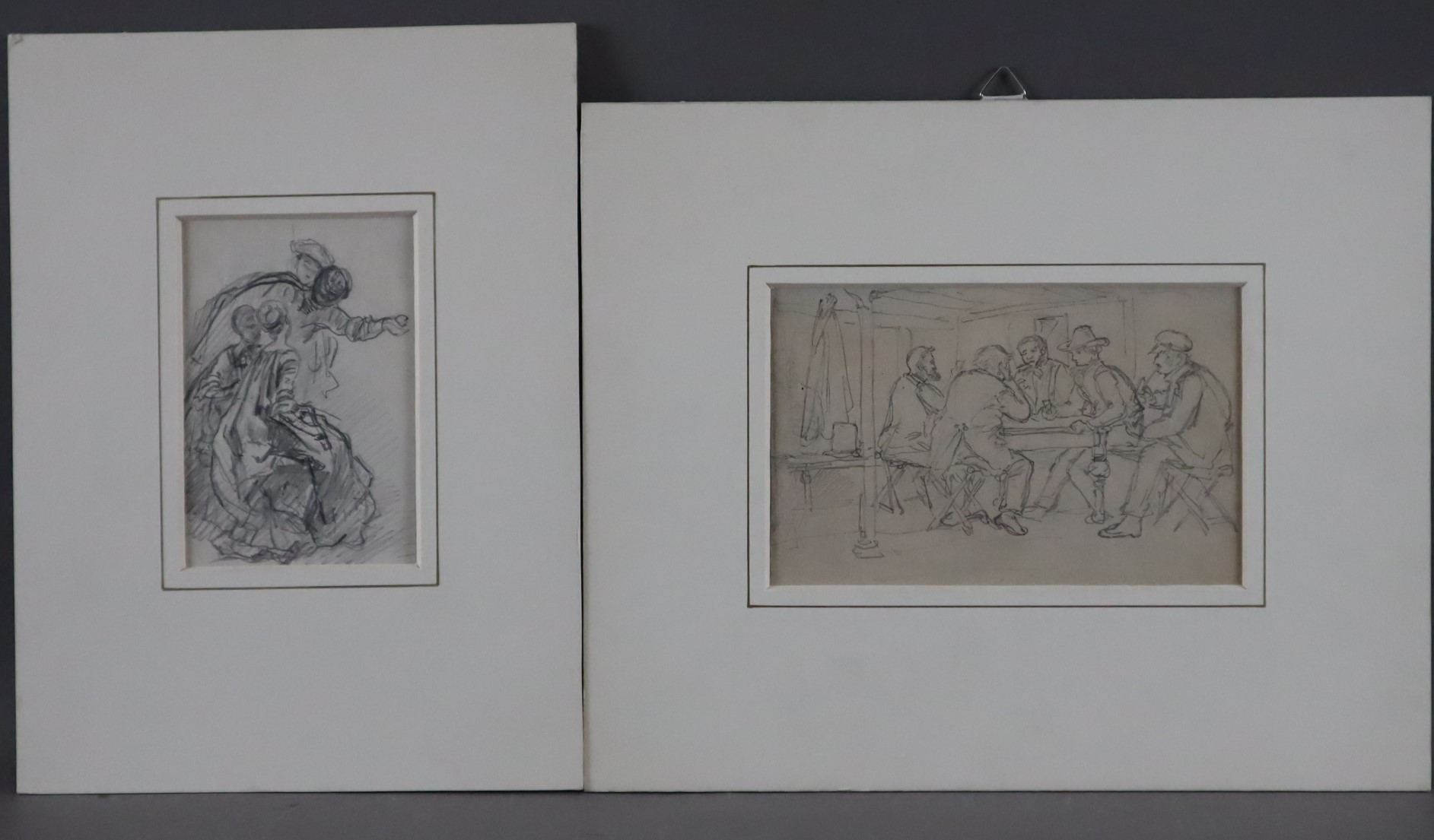 Images for 2400760. Philipp Rumpf/Peter Becker - two pencil drawings ...