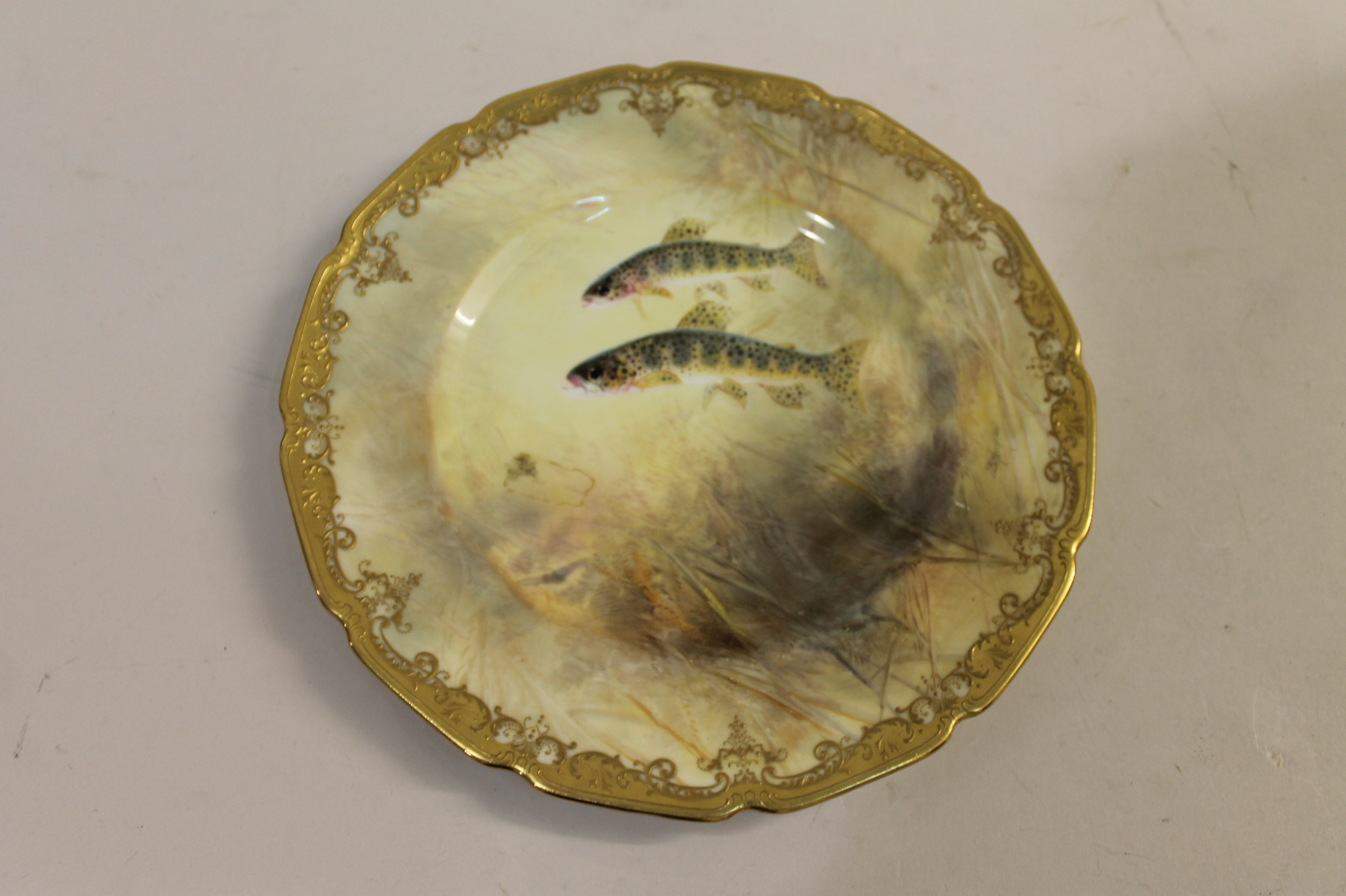 Images for 2400791. SET OF ROYAL DOULTON SIGNED CABINET PLATES, FISH ...