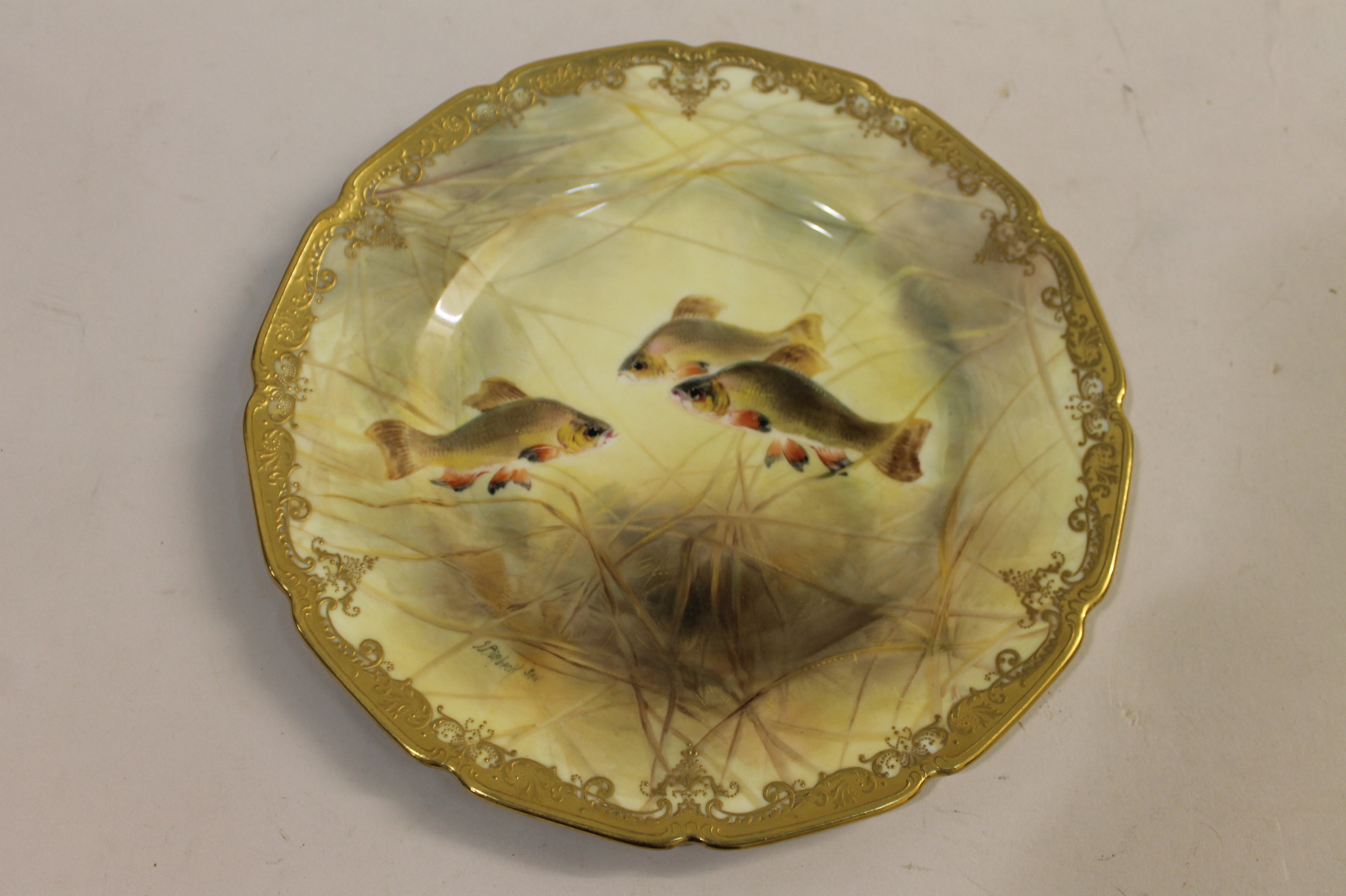 Images for 2400791. SET OF ROYAL DOULTON SIGNED CABINET PLATES, FISH ...