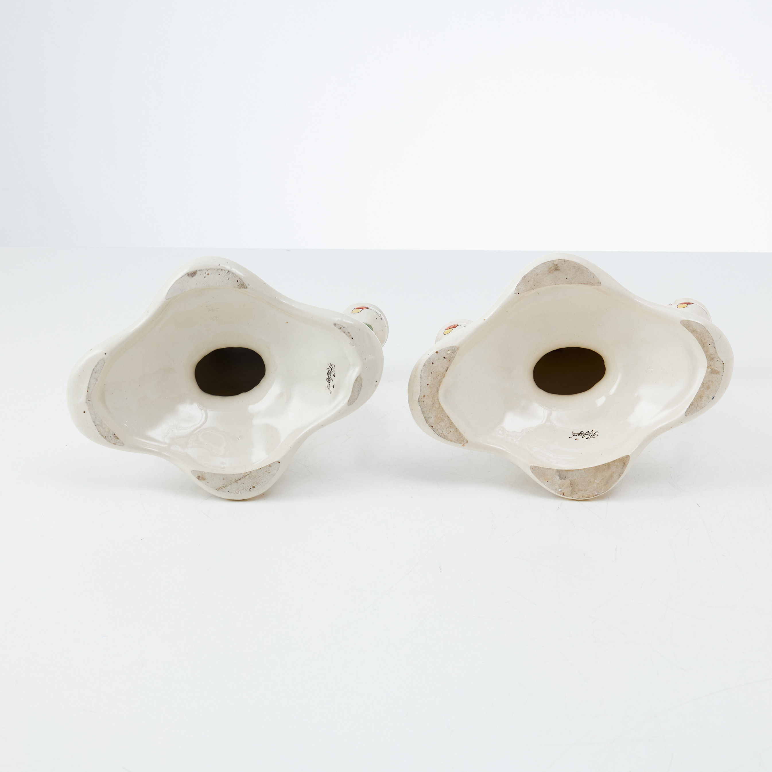 Images for 2404768. CANDLESTICKS, 2 pcs, flintware, "Daldansen ...