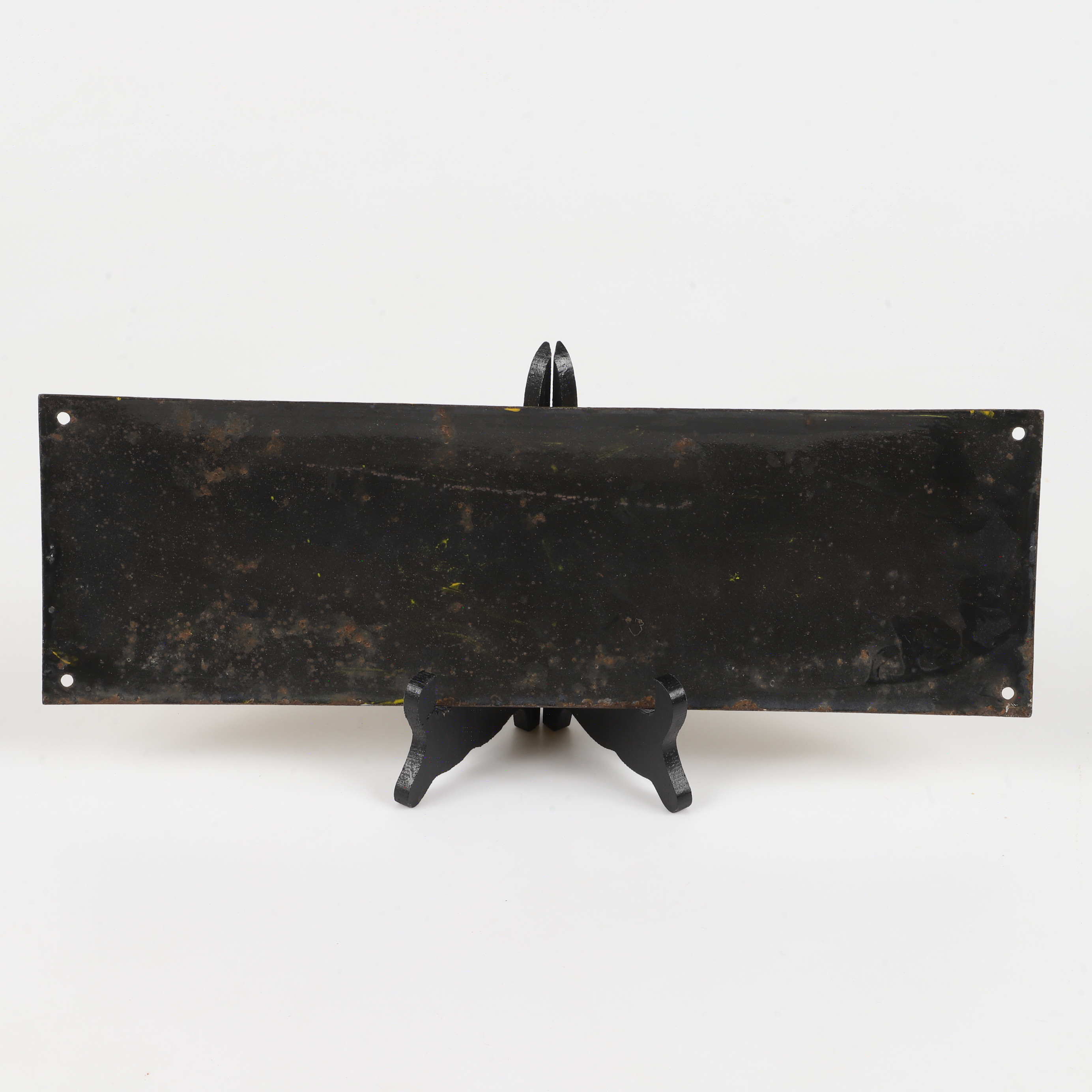 2409584. KYLTTI, "Följ med er tid läs Stockholms-Tidningen", emaloitu ...