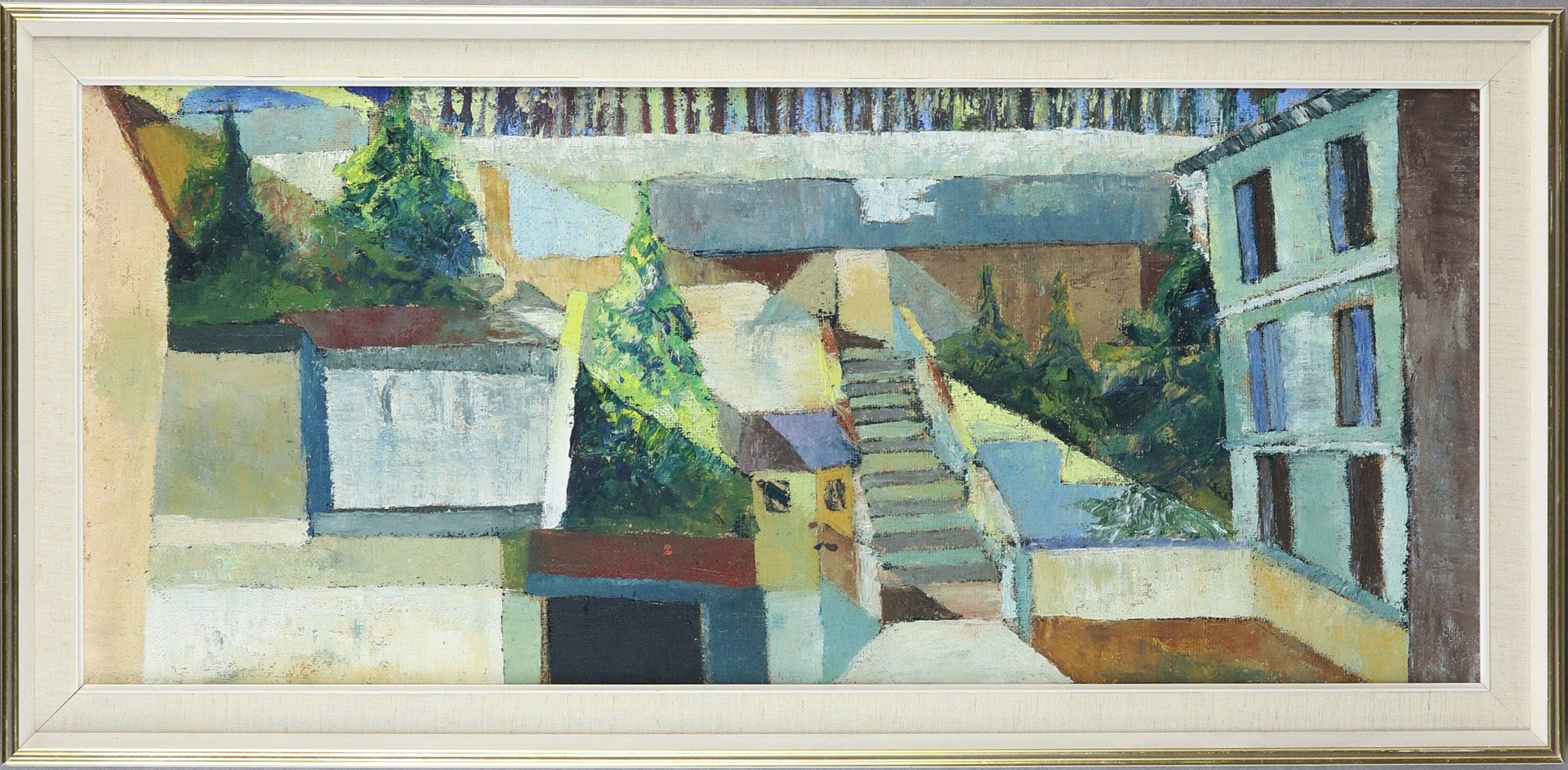 Images for 2410062. OIDENTIFIERAD KONSTNÄR. Oil on canvas, "Vernon la ...