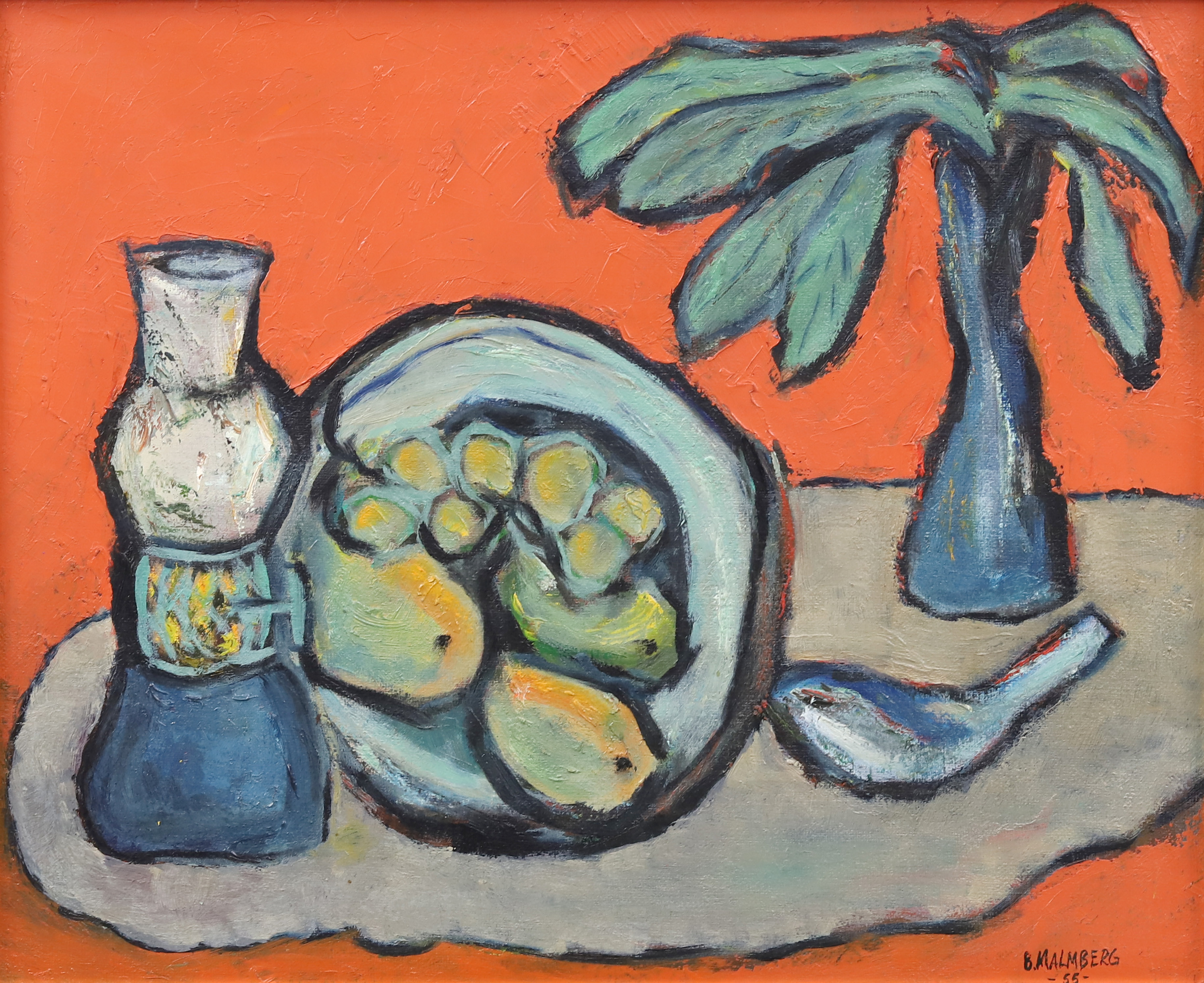 Images for 2413515. BERTIL MALMBERG. Still life, oil on canvas, signed ...