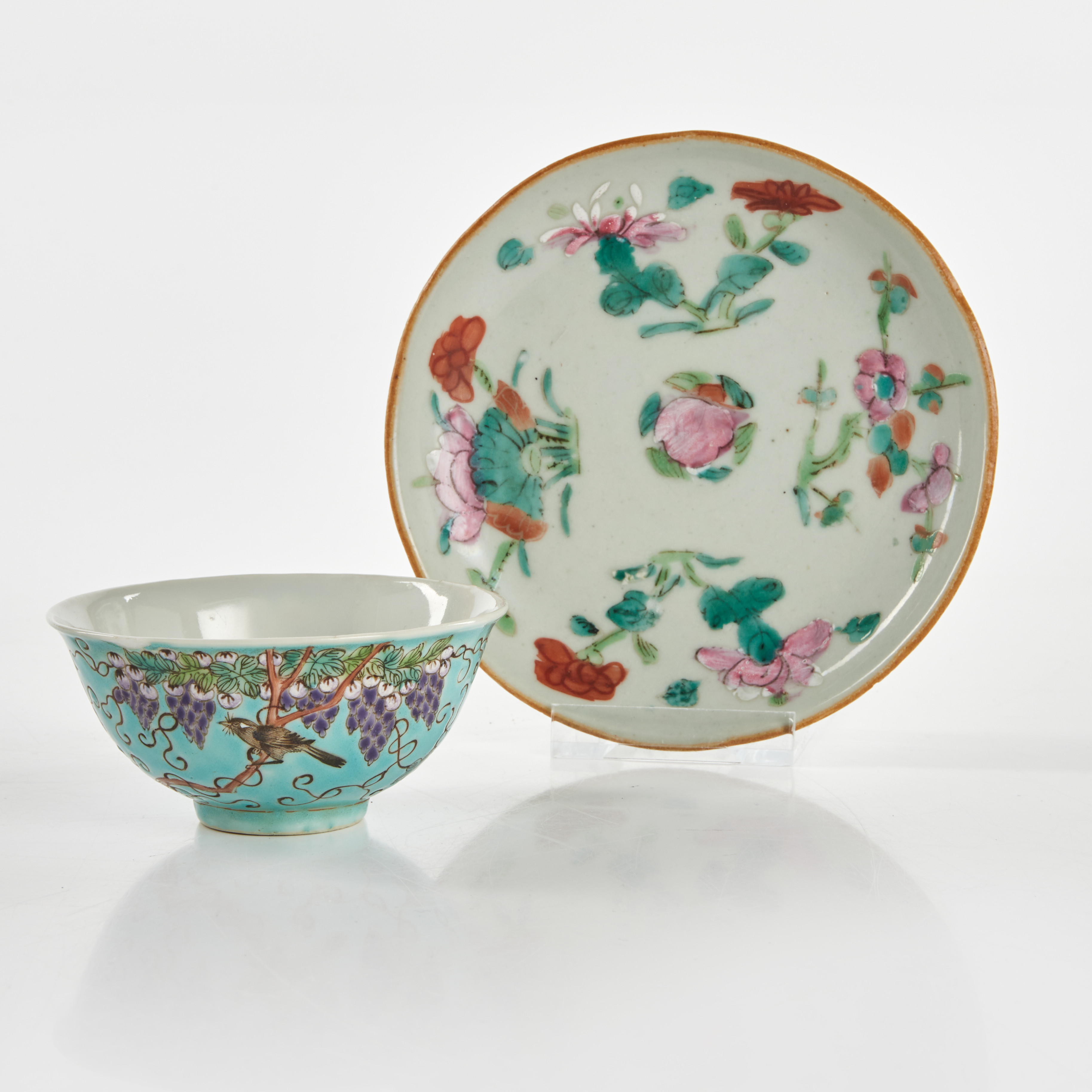 Bilder för 2414206. PARTI PORSLIN, 7 delar, Kangxi (1662-1722) till sen ...