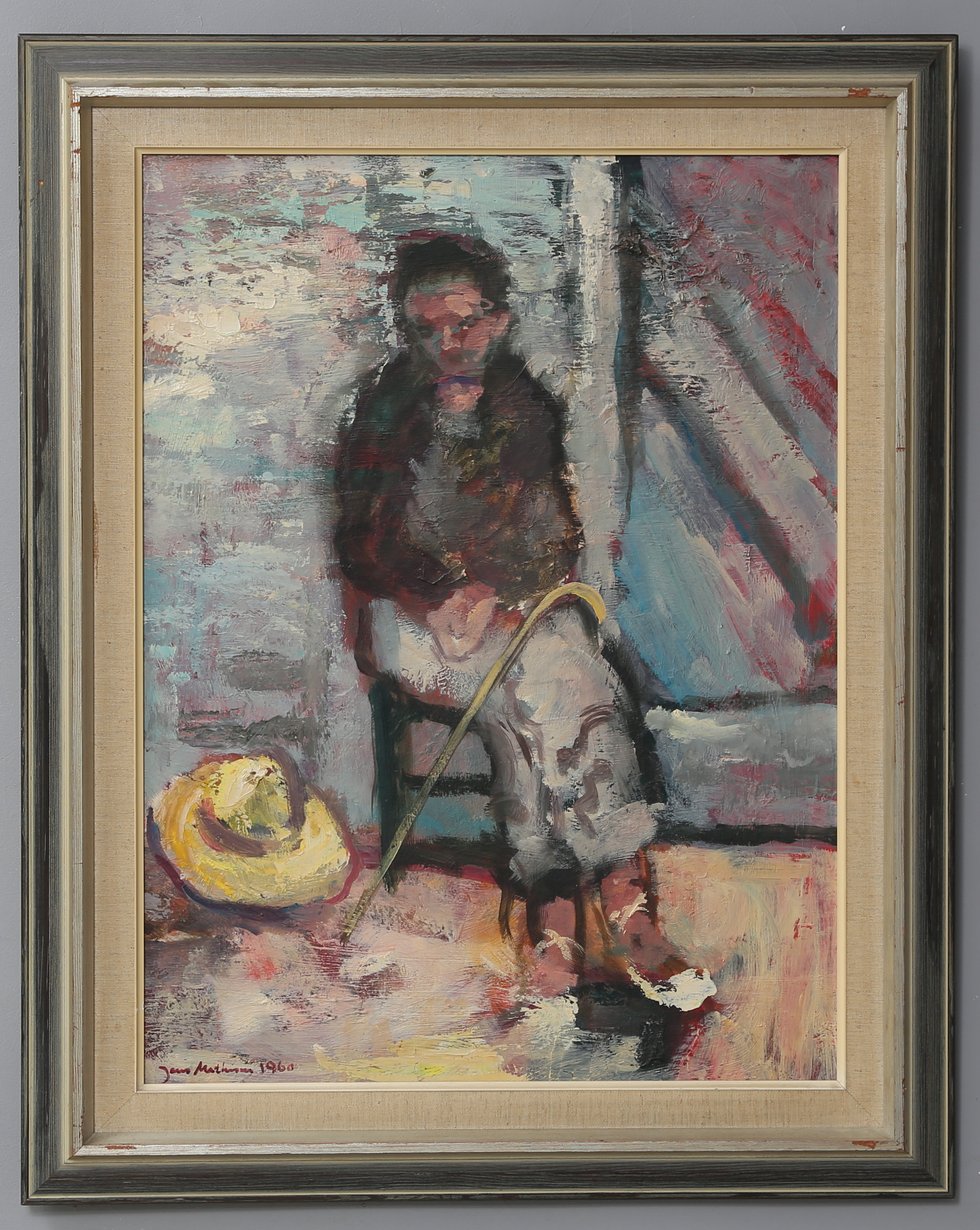 Images for 2414516. JENS MATHISEN. oil on canvas, signed and dated 1960 ...