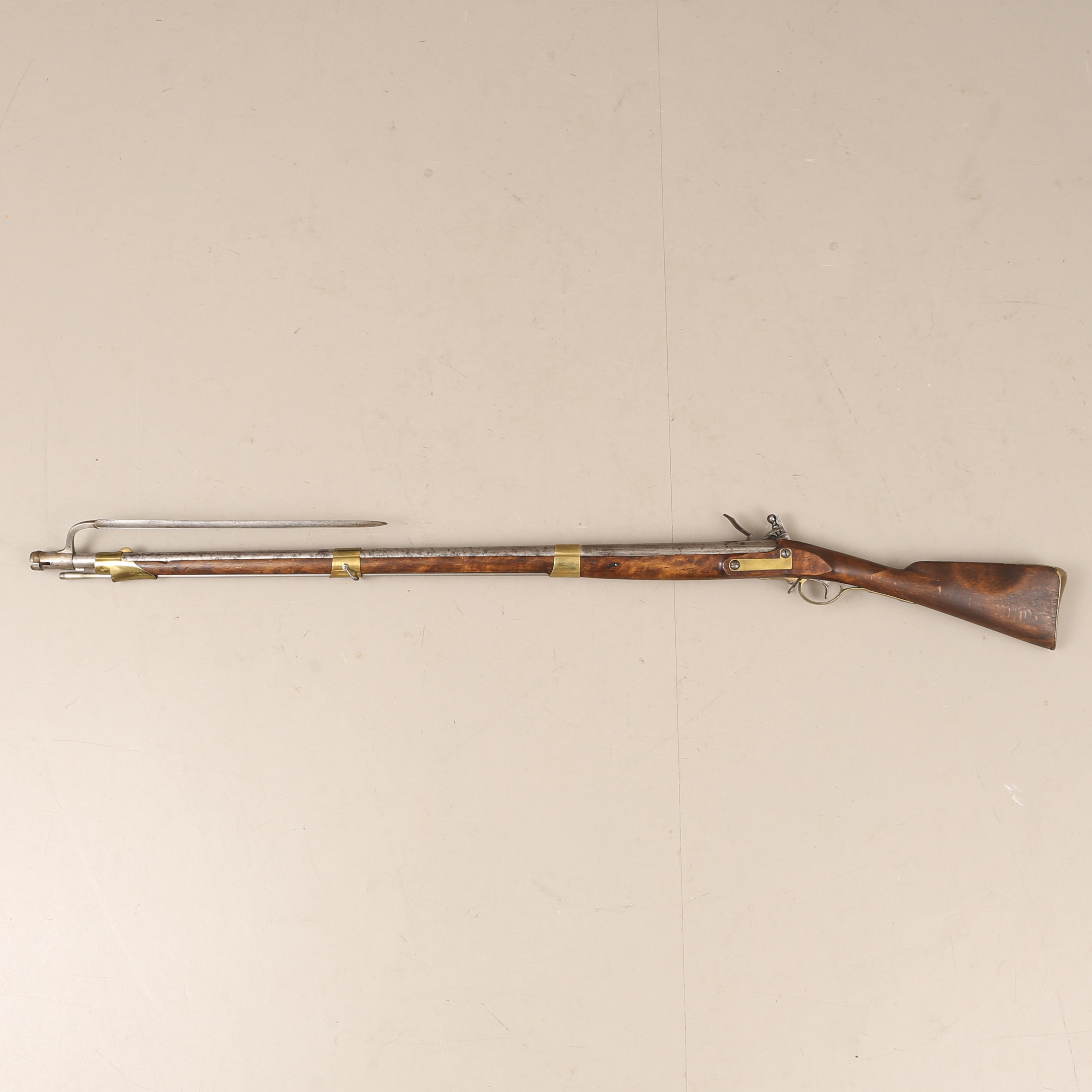 Images for 2414960. Flint lock musket, M/1815 with bayonet, Husqvarna ...