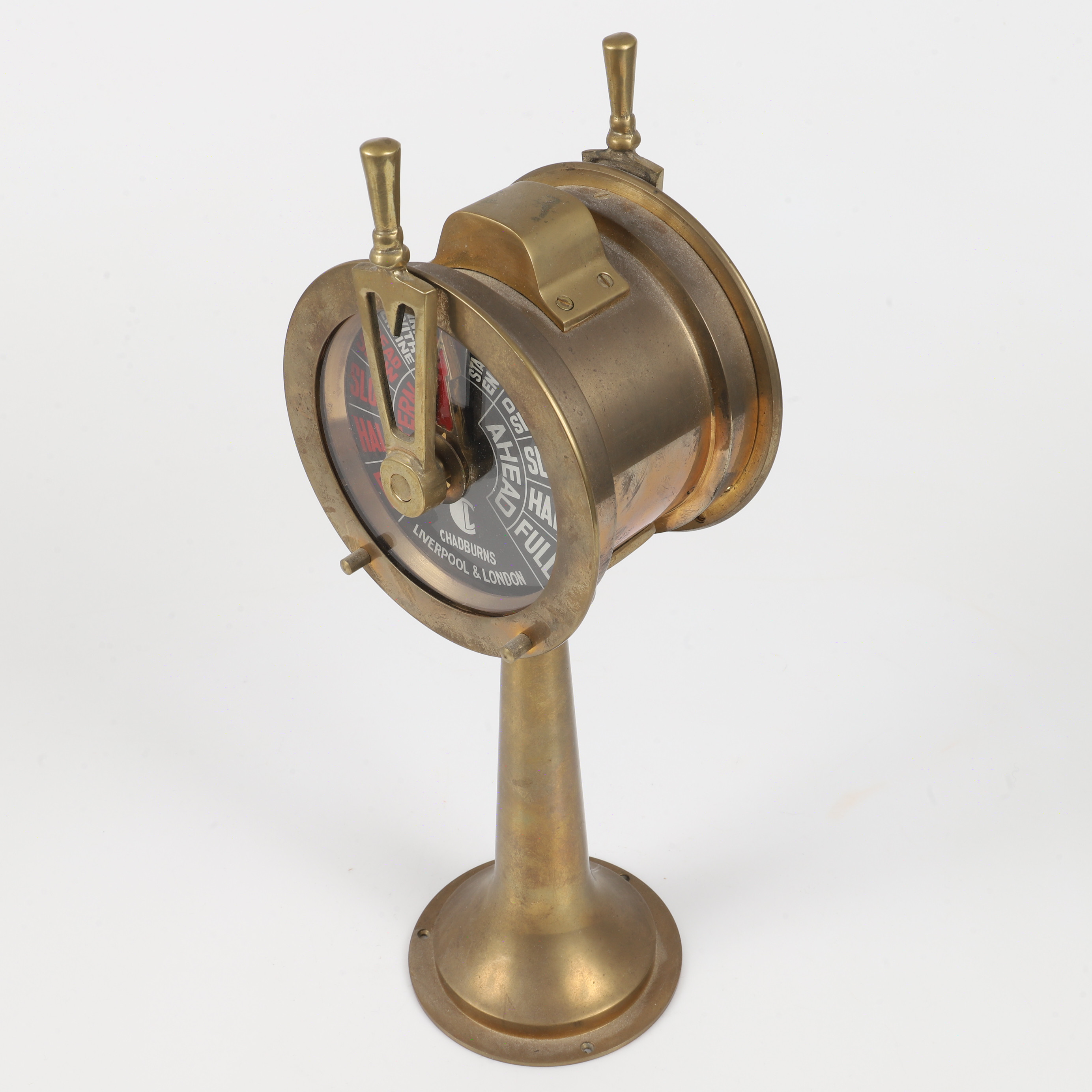 Images for 2415275. MACHINE TELEGRAPH, brass/glass, Chadburns, England ...
