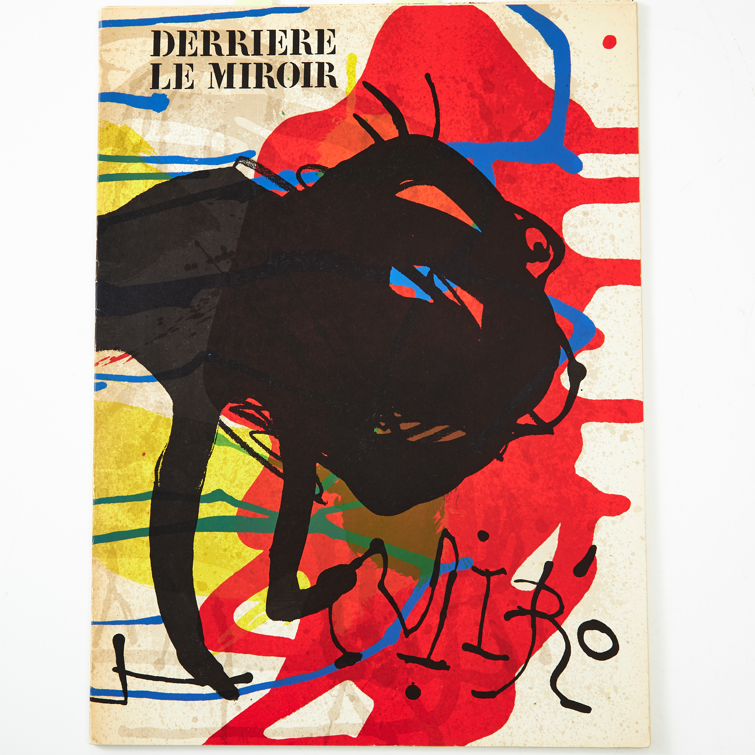 Images for 2416140. DERRIÈRE LE MIROIR, Miró, No. 203, 1973, containing ...