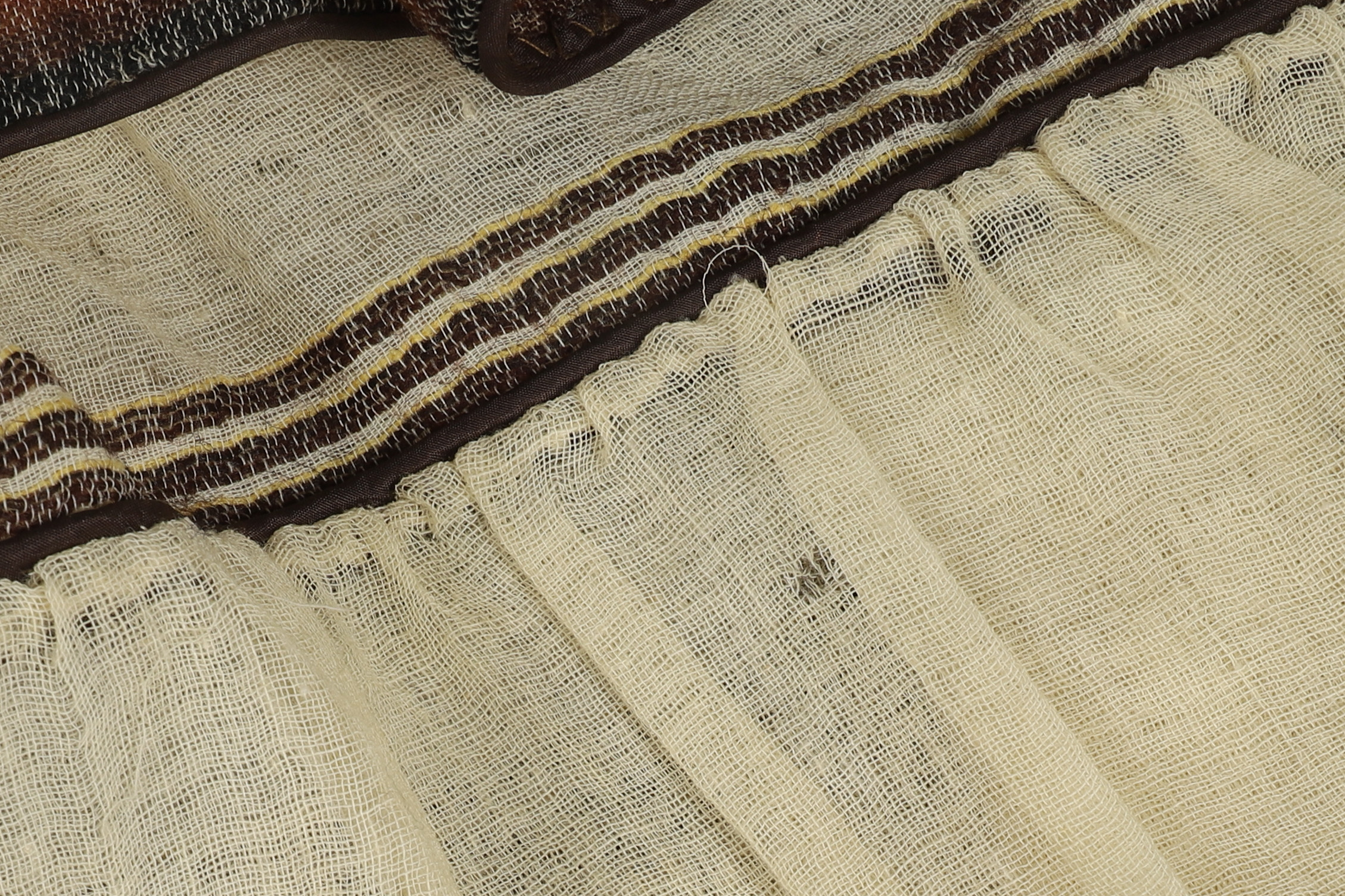 Images for 2416512. TWO EARLY 19TH CENTURY MUSLIN FROCKS. - Auctionet