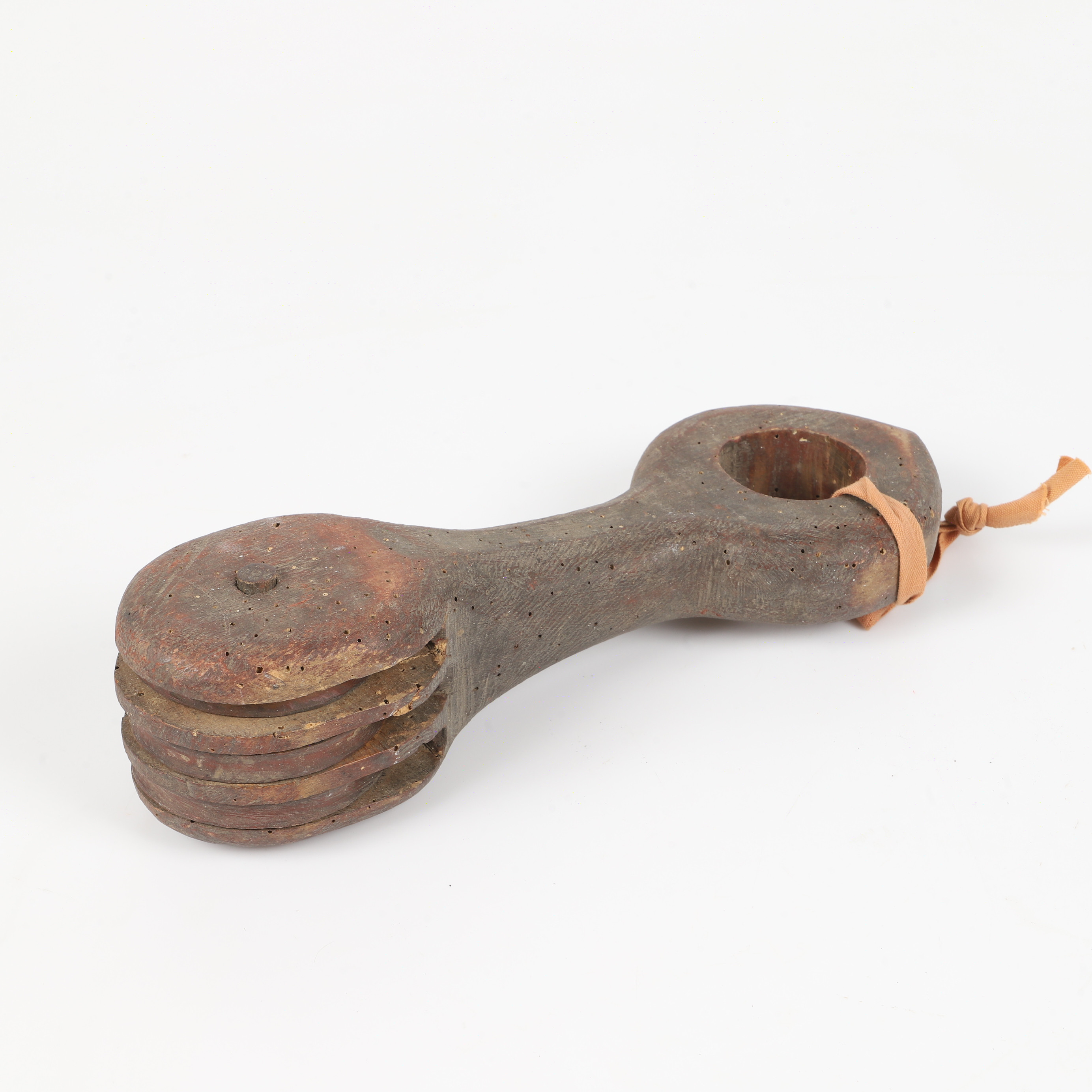 Images for 2416713. BLOCKS AND BELTS, 4 pieces, wood, 19th/20th century ...