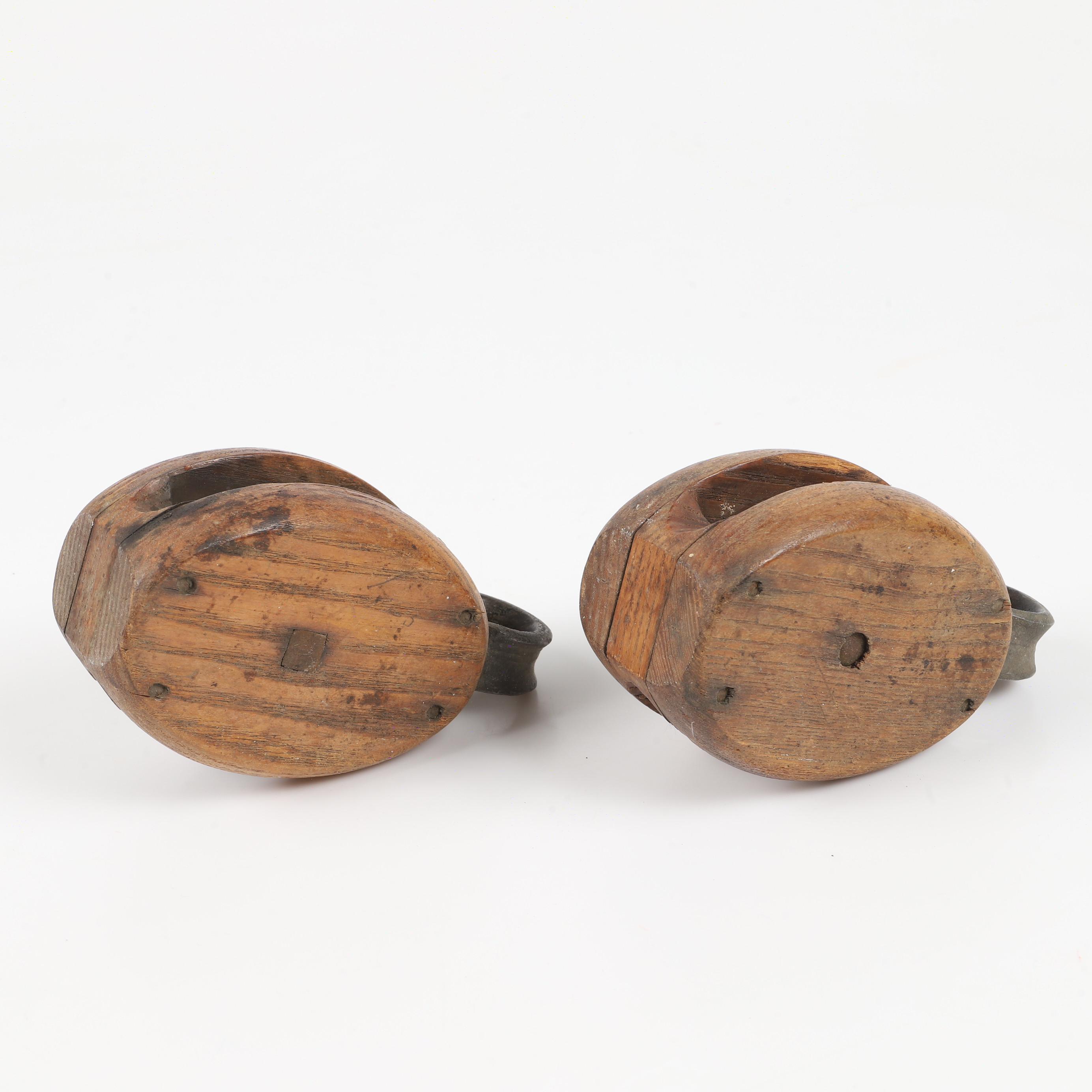 Images for 2416713. BLOCKS AND BELTS, 4 pieces, wood, 19th/20th century ...