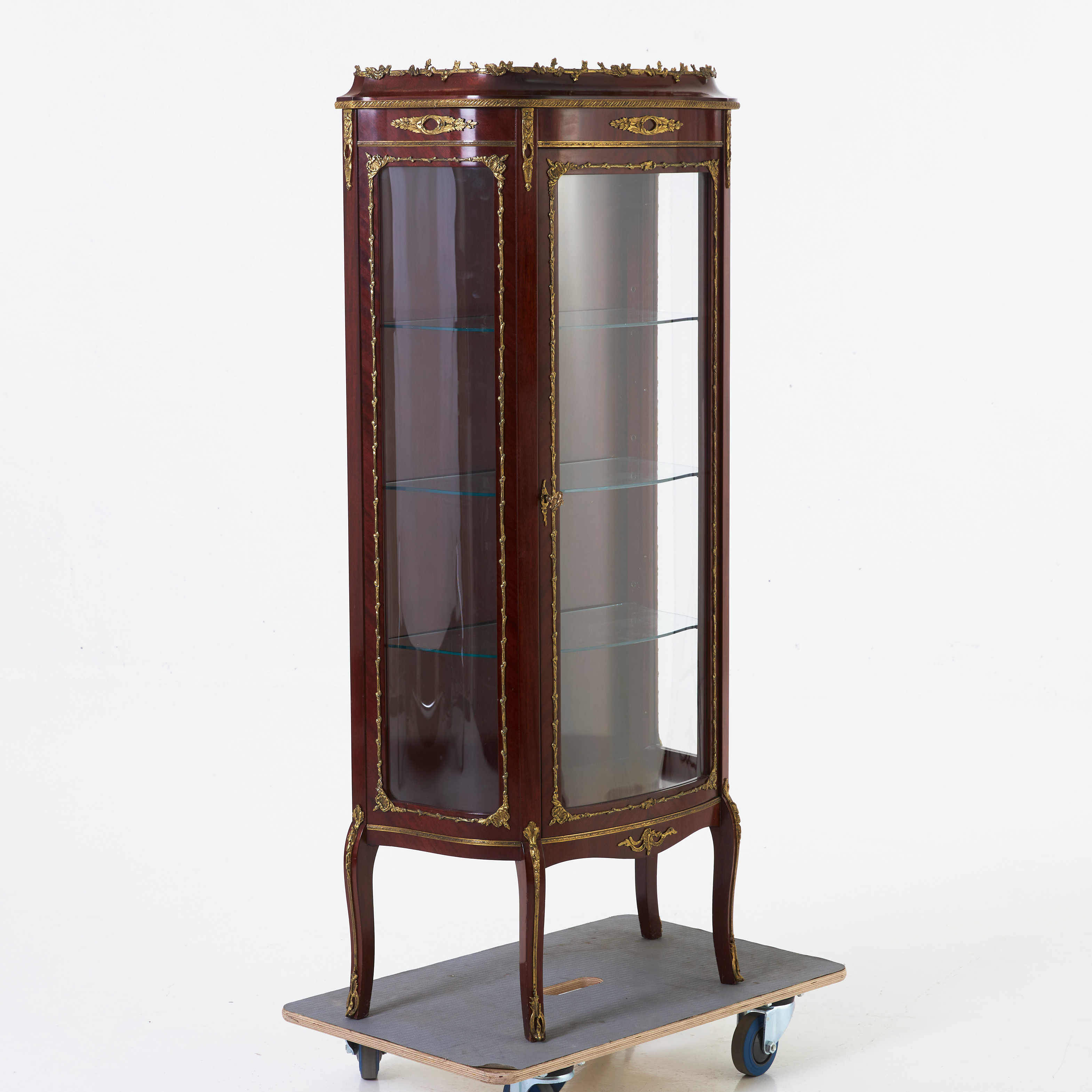 Images for 2416845. CABINET, Louis XV style 1900s, mahogany. - Auctionet