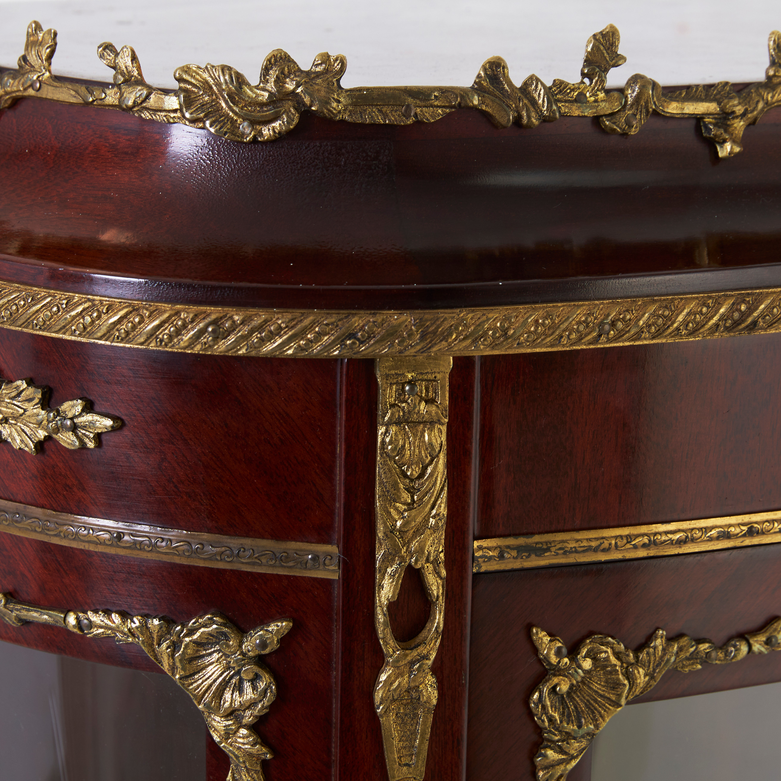 Images for 2416845. CABINET, Louis XV style 1900s, mahogany. - Auctionet