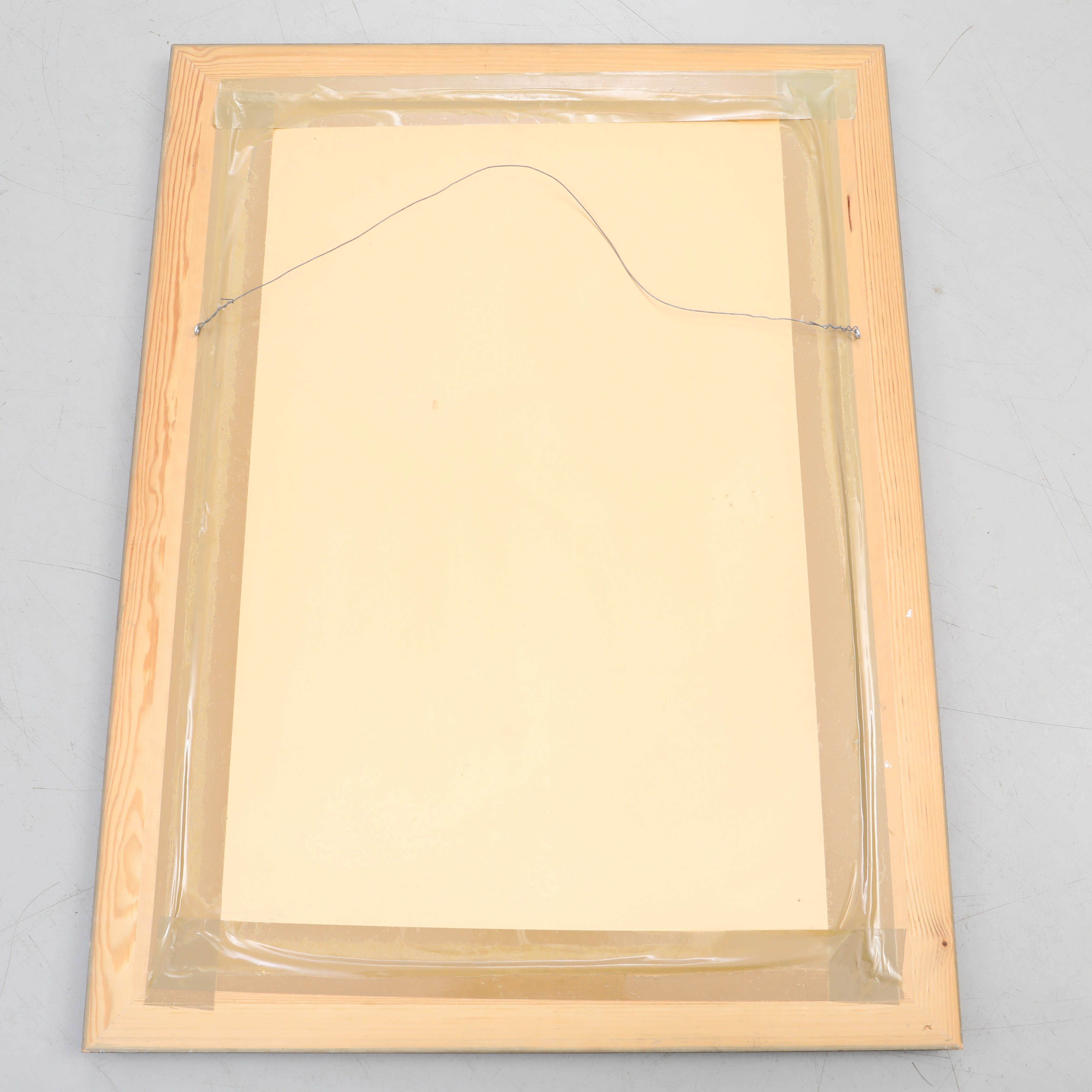 Bilder för 2418094. RUDOLF FUCHS, efter, "Madonna med barn" oljetryck ...