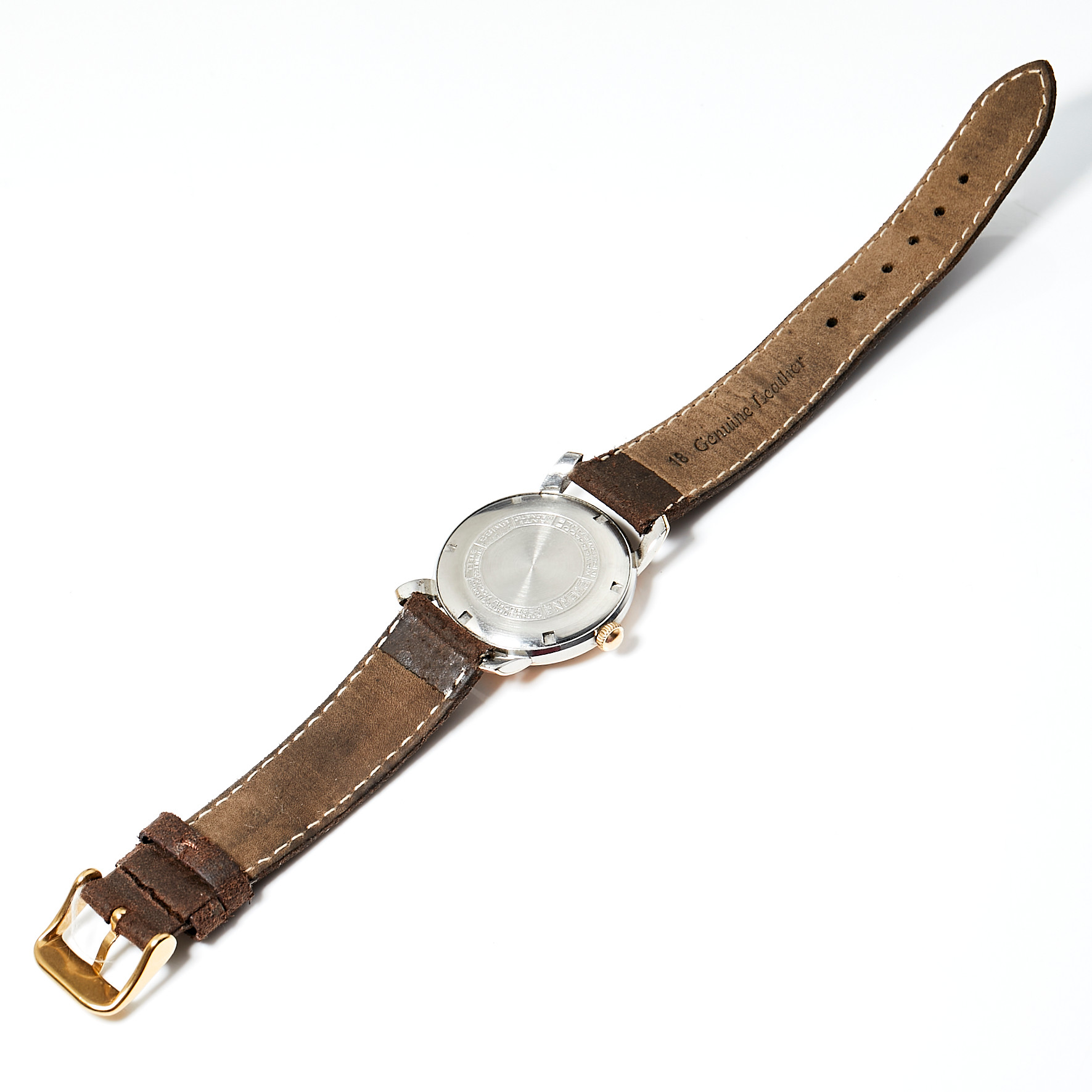 Bilder för 2420086. ETERNA, armbandsur, 1940-tal, roséguld på stål ...