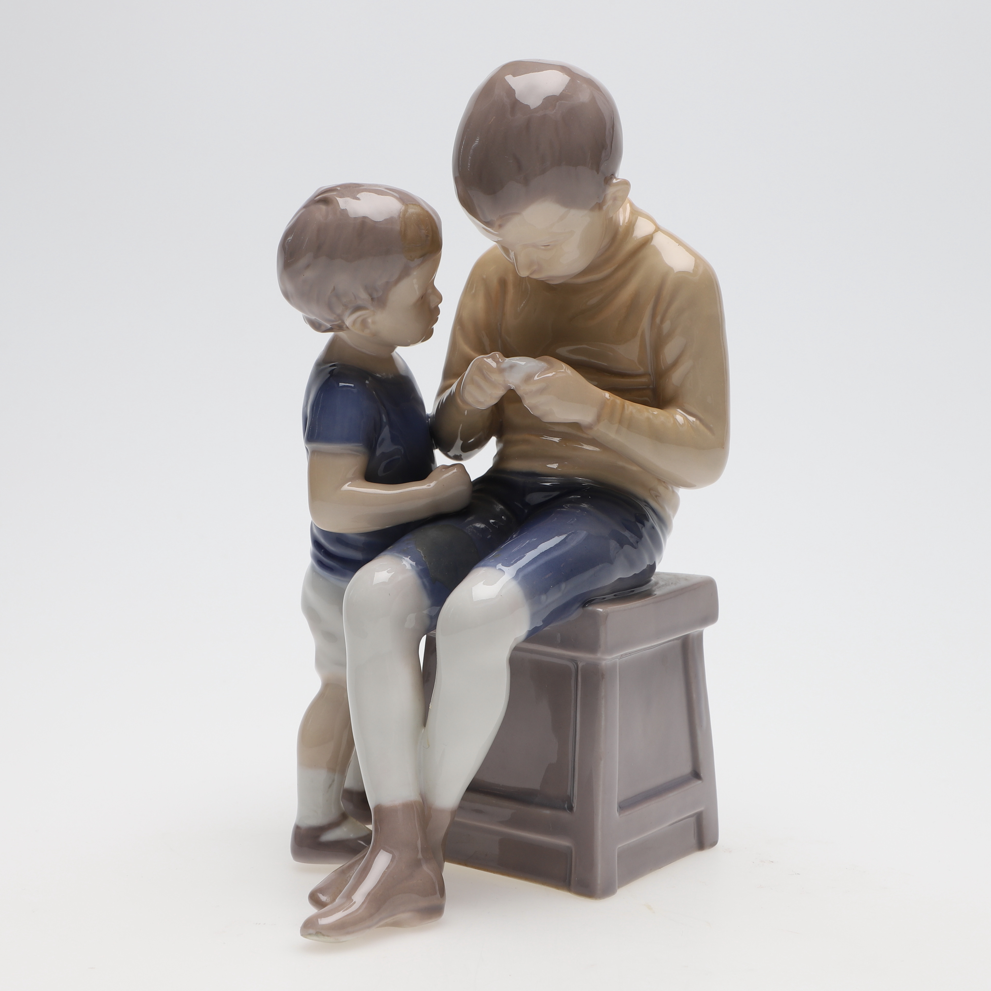 Images for 2420609. FIGURE, porcelain, "Tom & Willy", Bing & Gröndahl ...