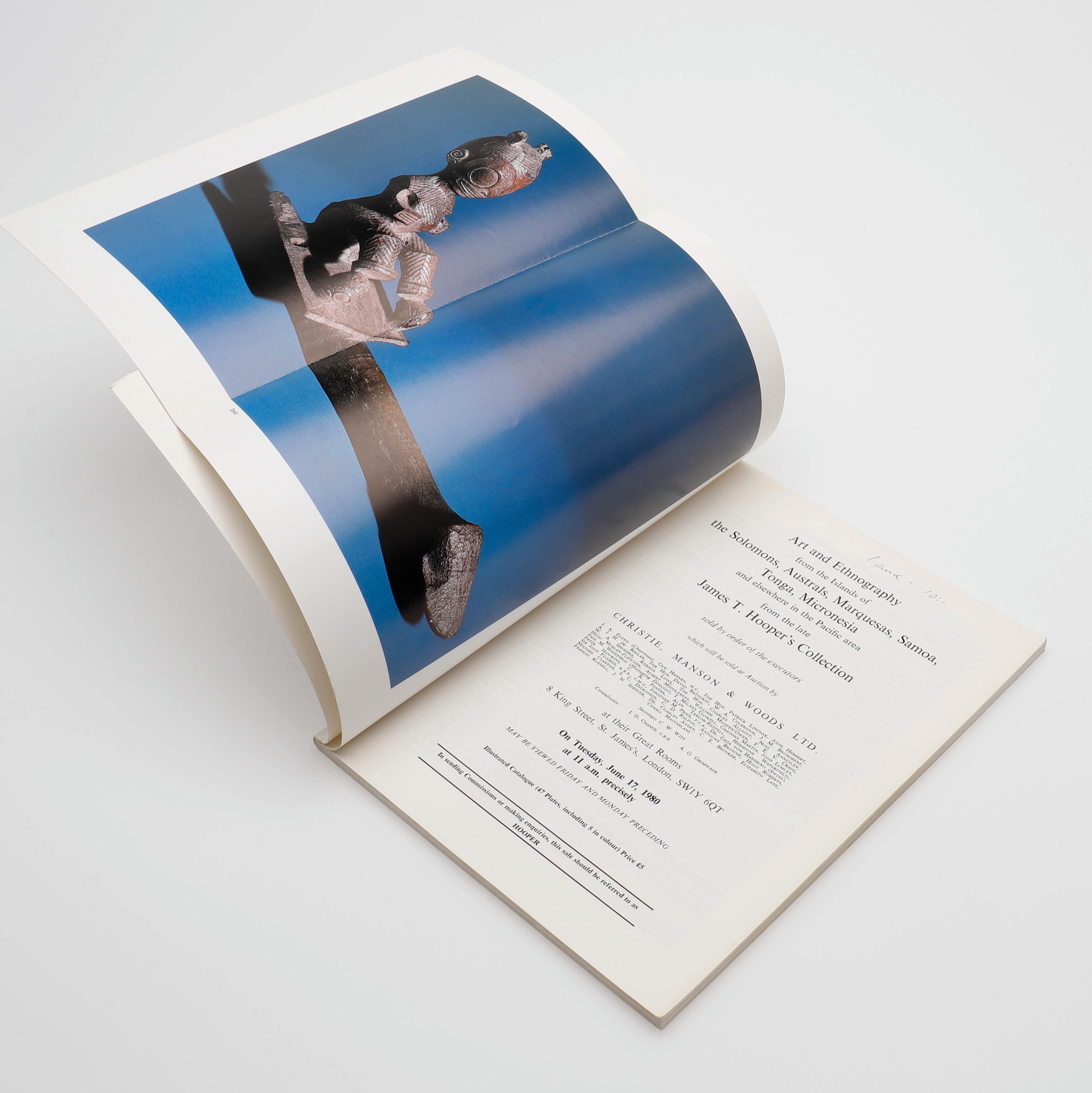 Billeder til 2420714. AUKTIONSKATALOG, "Oceanic Art from the James ...