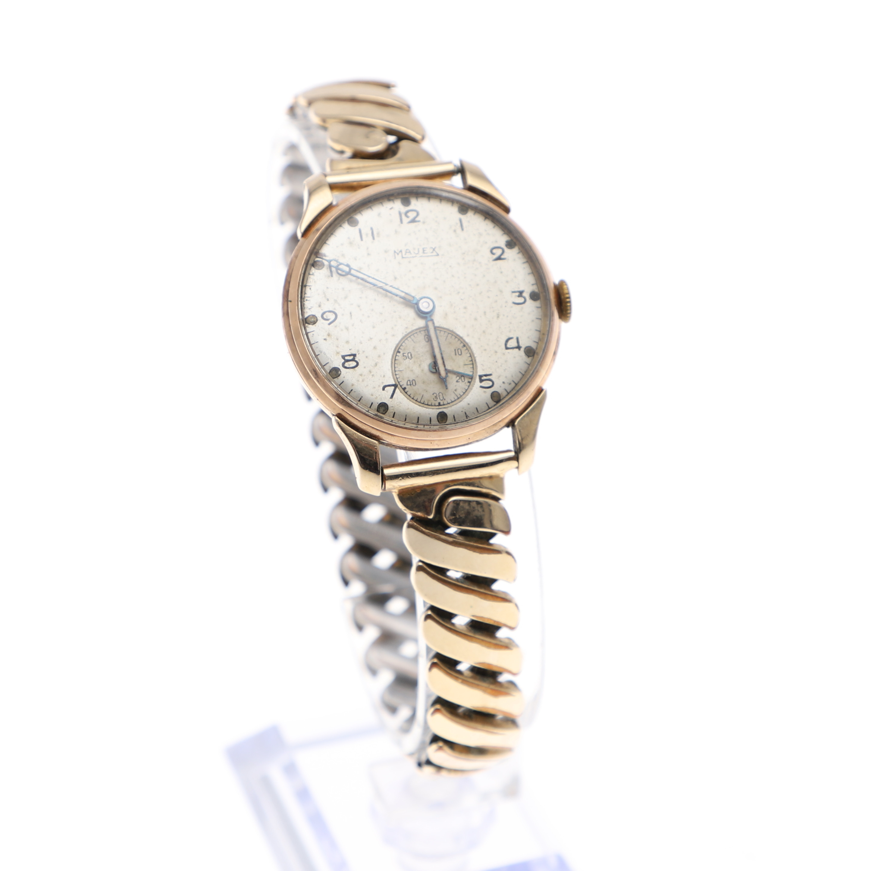 Images for 2422466. A GENTLEMANS 9CT GOLD MAJEX WRISTWATCH AND A LADIES ...