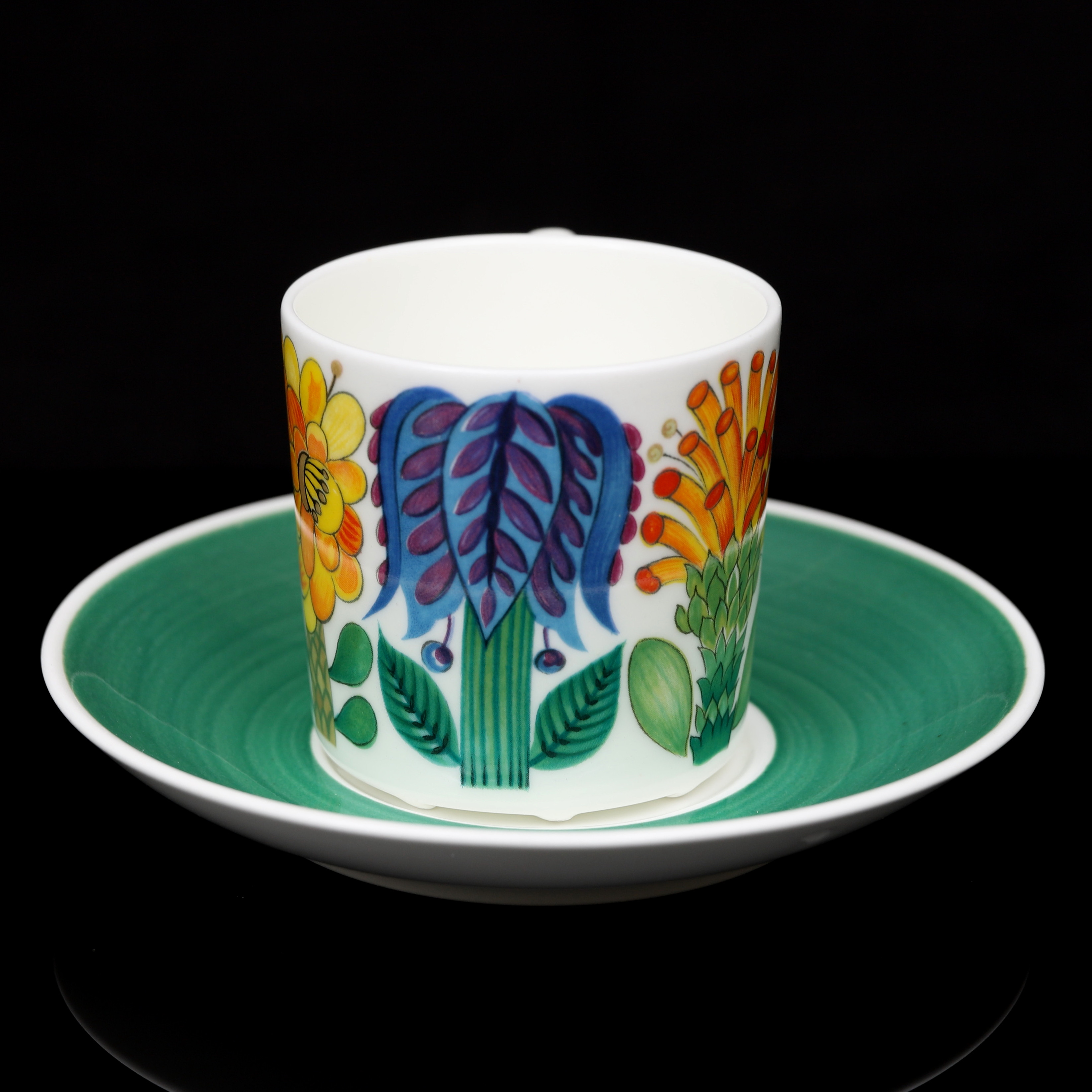 Images for 2422598. STIG LINDBERG. COFFEE CUP WITH DISH, "Tahiti ...