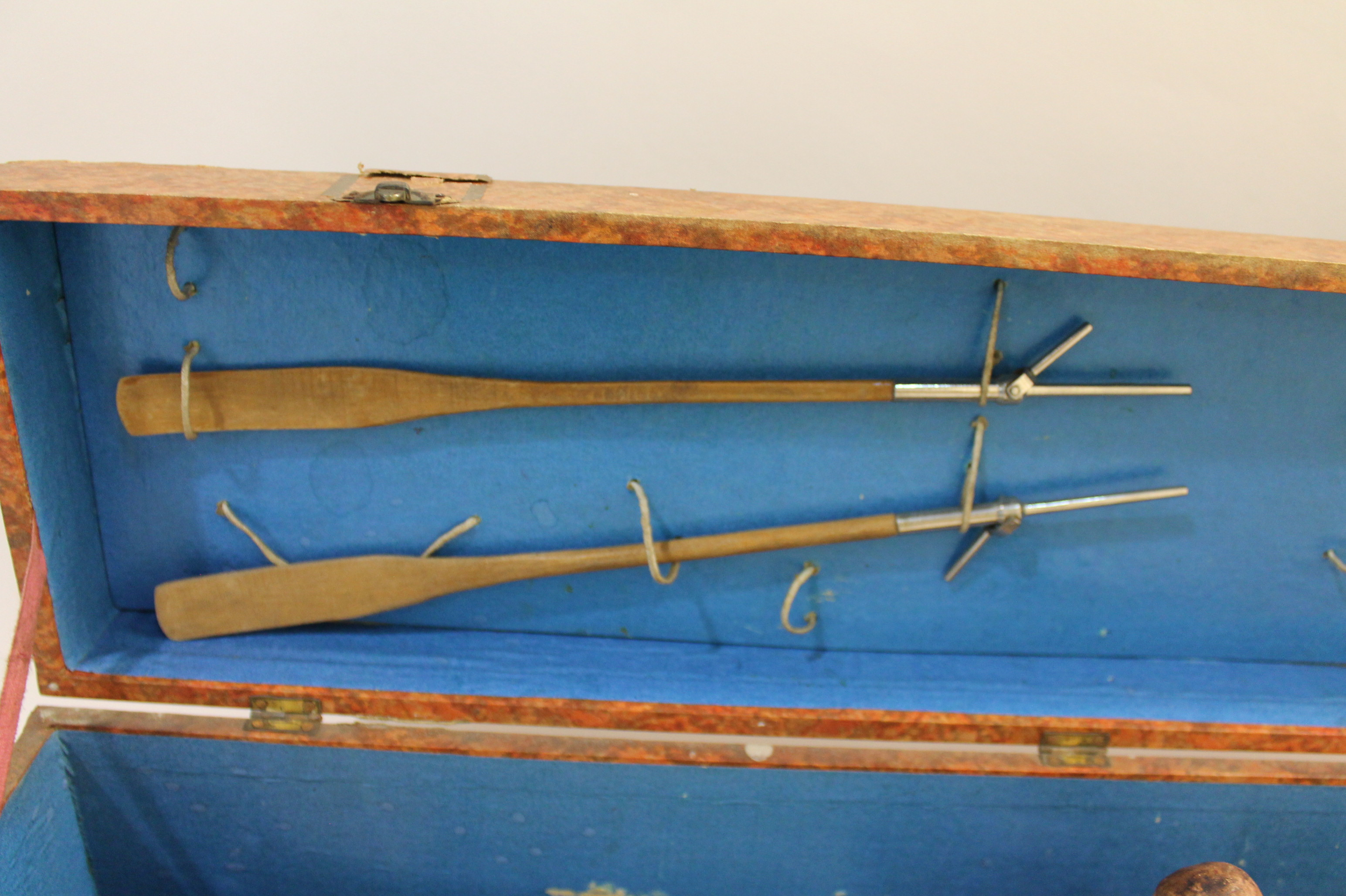 Images for 2422833. RARE BOXED 1920'S FRENCH TOY ROWING BOAT AND ROWER ...