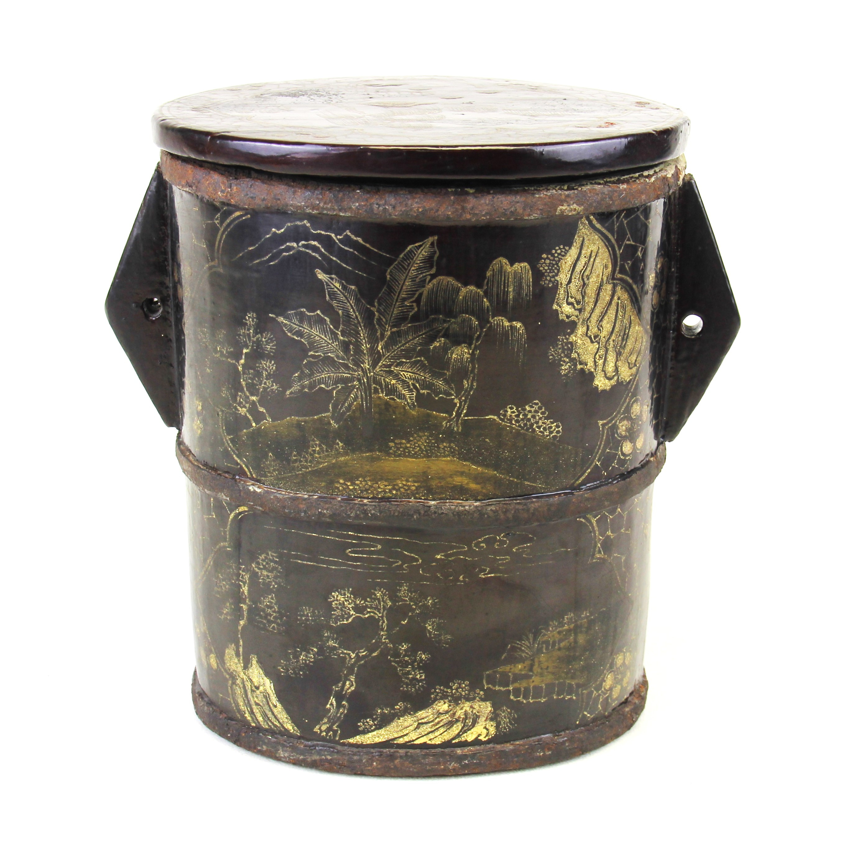 Images for 2426982. ANTIQUE CHINESE WATER BUCKET. - Auctionet
