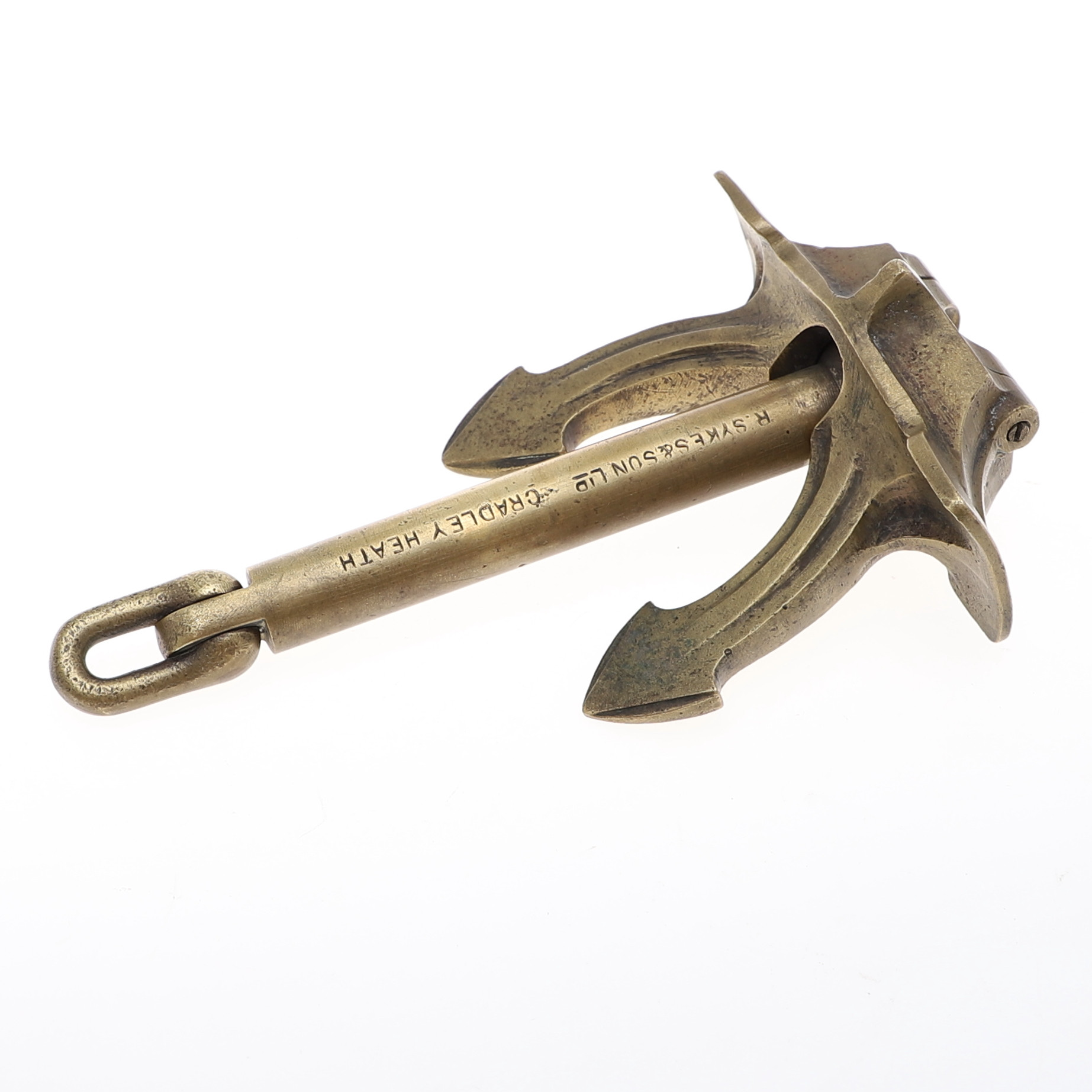 Images for 2427447. A BRASS IMPROVED BRITANNIC ANCHOR. - Auctionet
