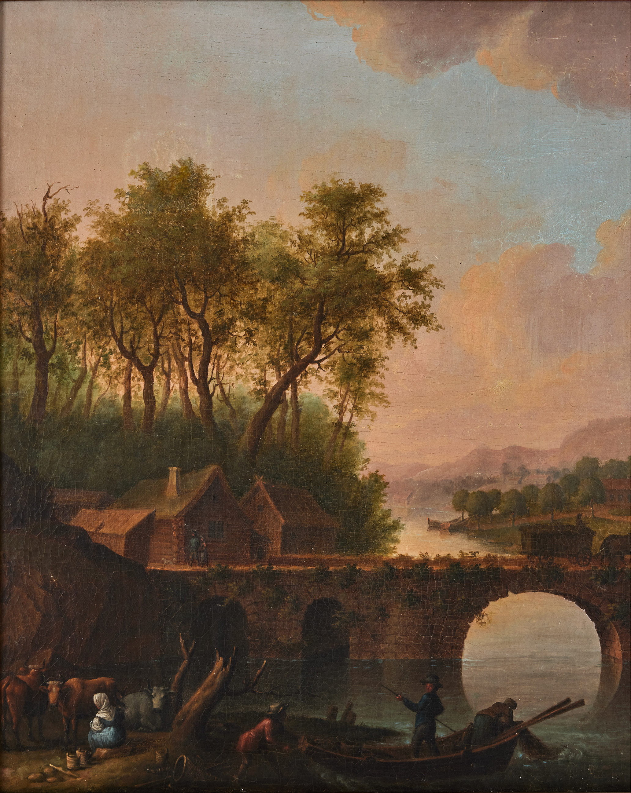 Images for 2428466. JOHAN PHILIP KORN. Attributed to. Figure scene by ...