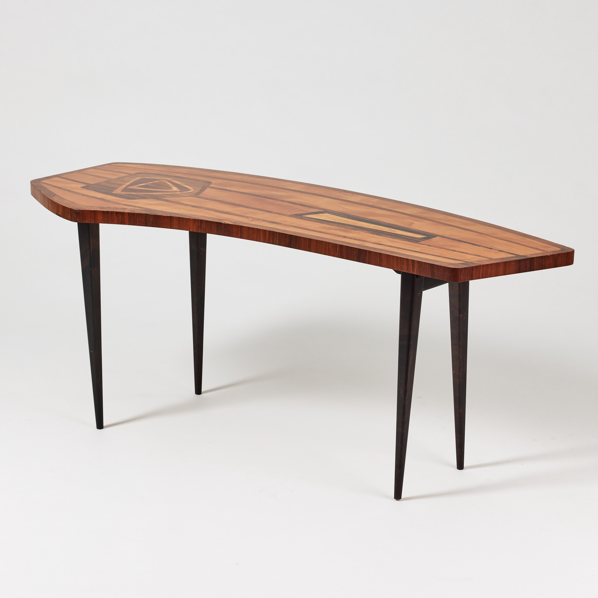 Images for 2428645. TABLE, Sweden 1950s, intarsia decor in walnut and ...