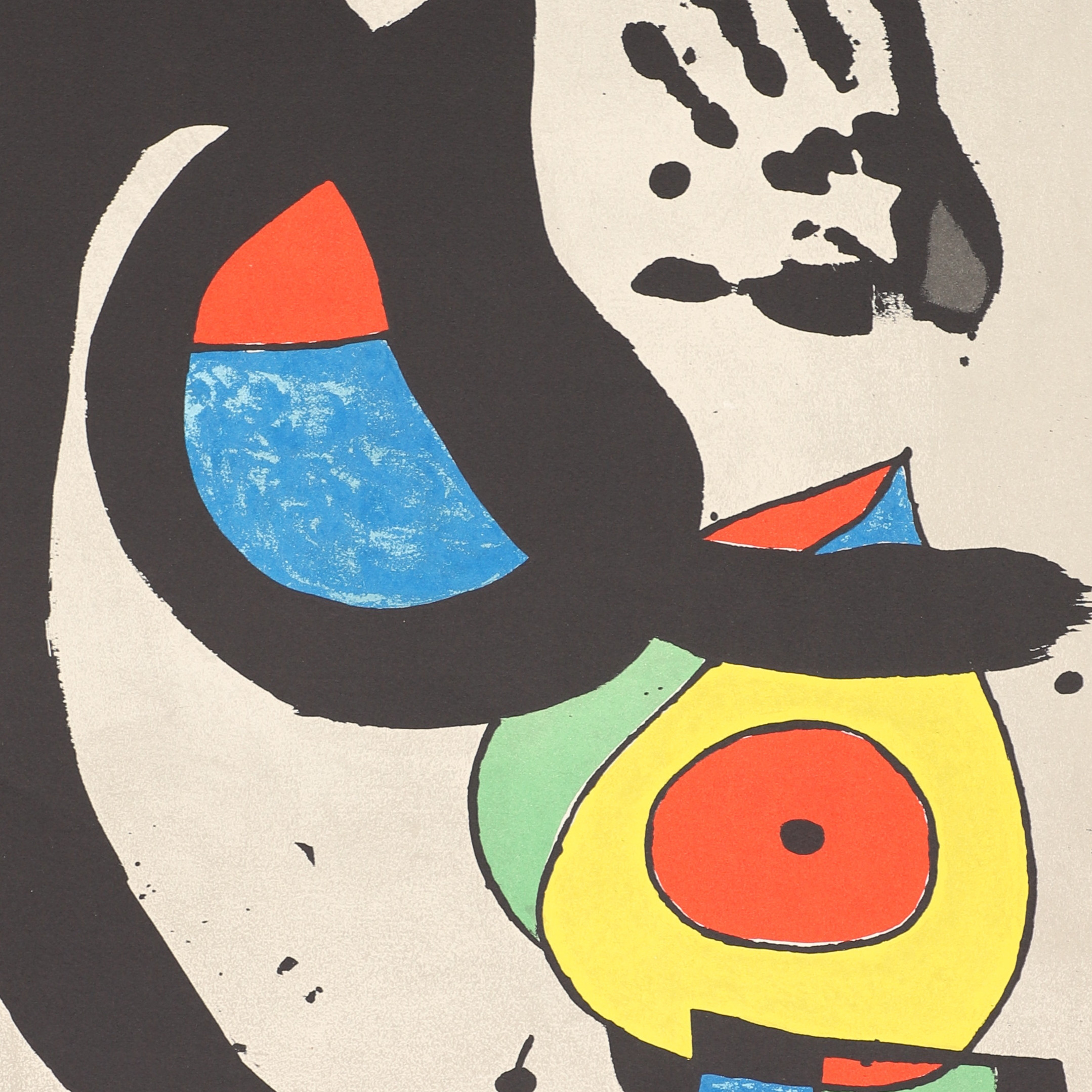 Images for 2430492. JOAN MIRÓ. Color lithograph, signed in the print ...