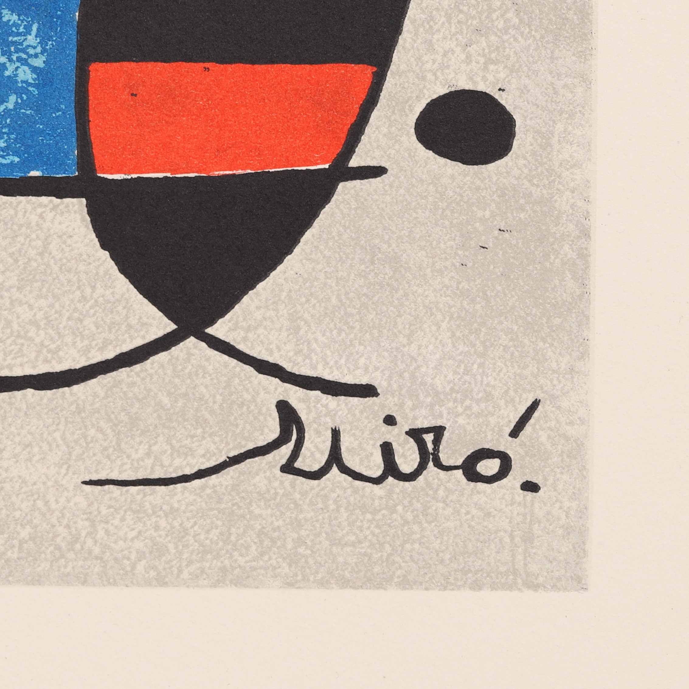 Images for 2430492. JOAN MIRÓ. Color lithograph, signed in the print ...