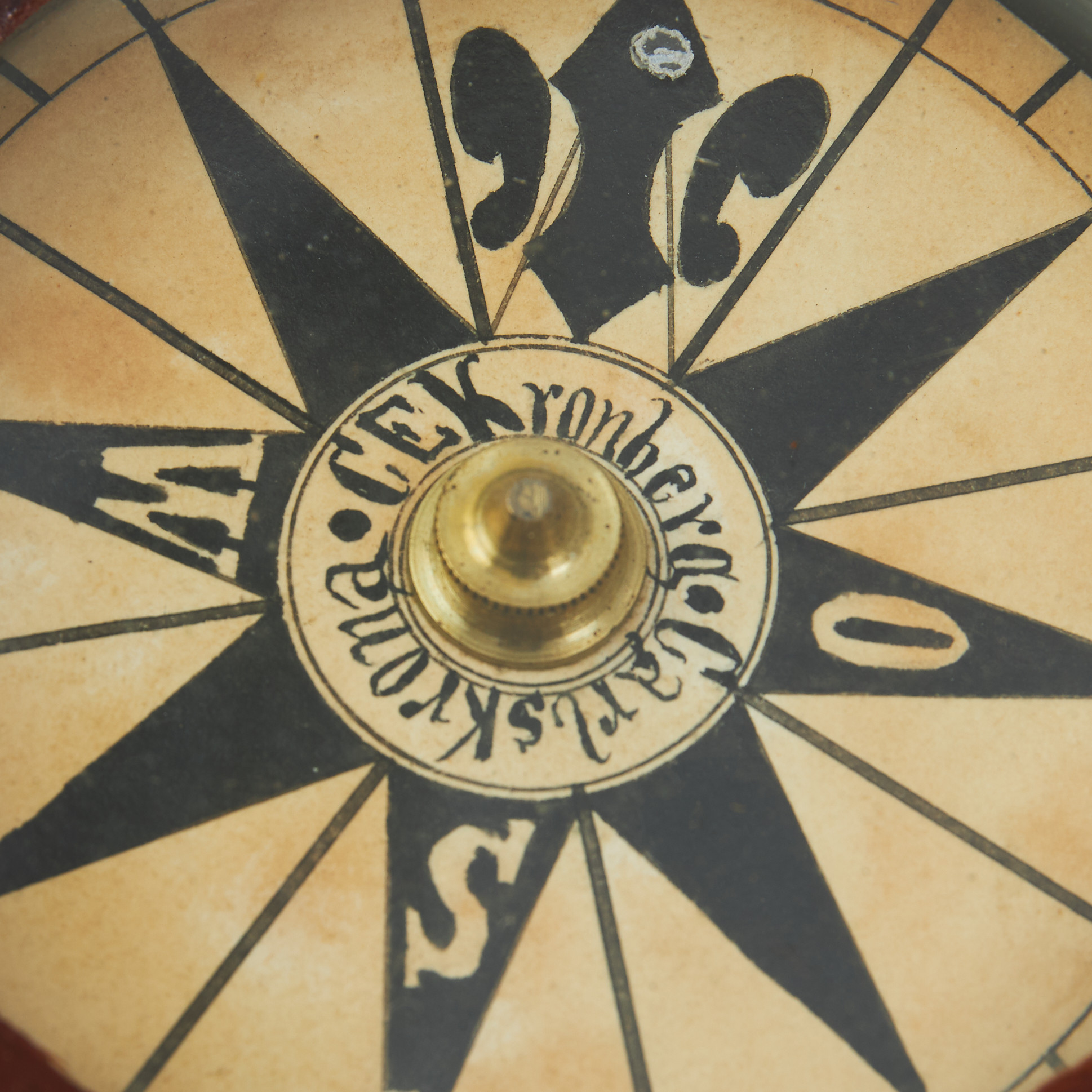 Images for 2430617. AIR COMPASS, mid 19th century, CE Kronberg ...