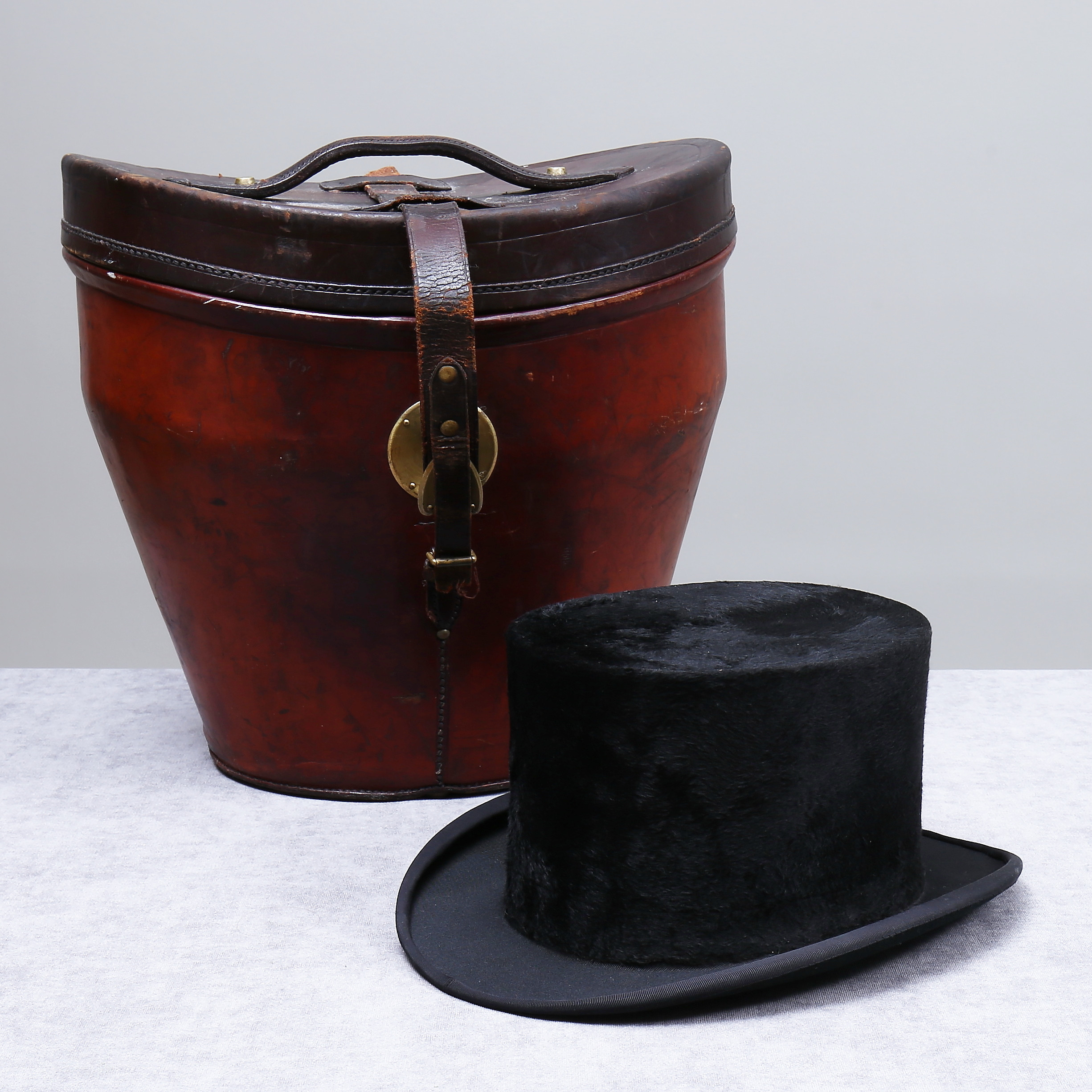 Images for 2430826. CYLINDER HAT, Carl Graucob, Stockholm, and HATTASK ...