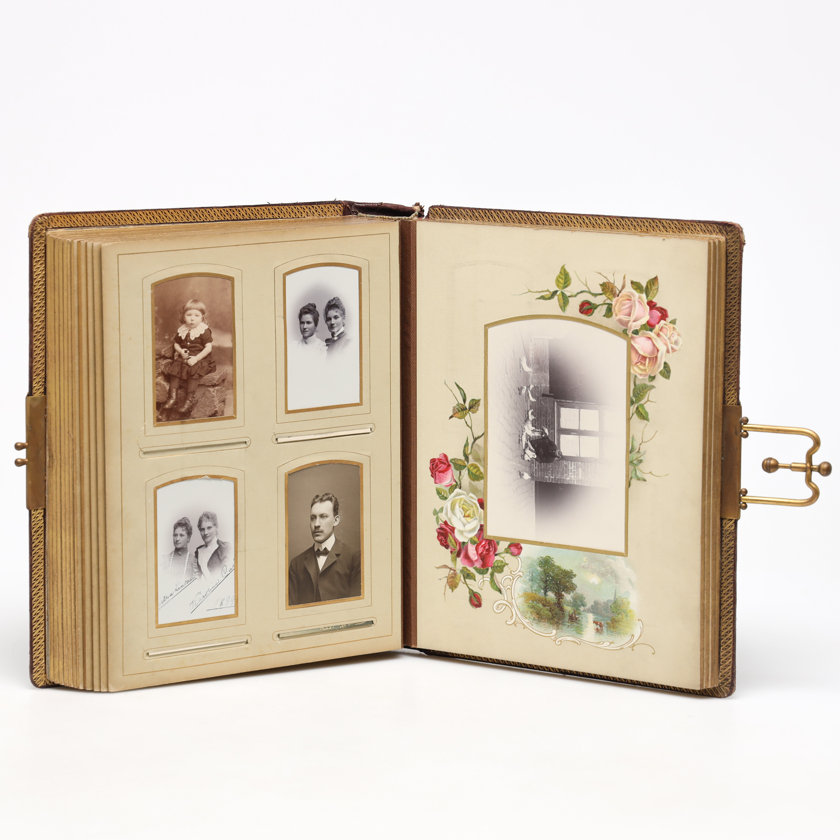 Images for 2432972. PHOTO ALBUM, around 1900. - Auctionet
