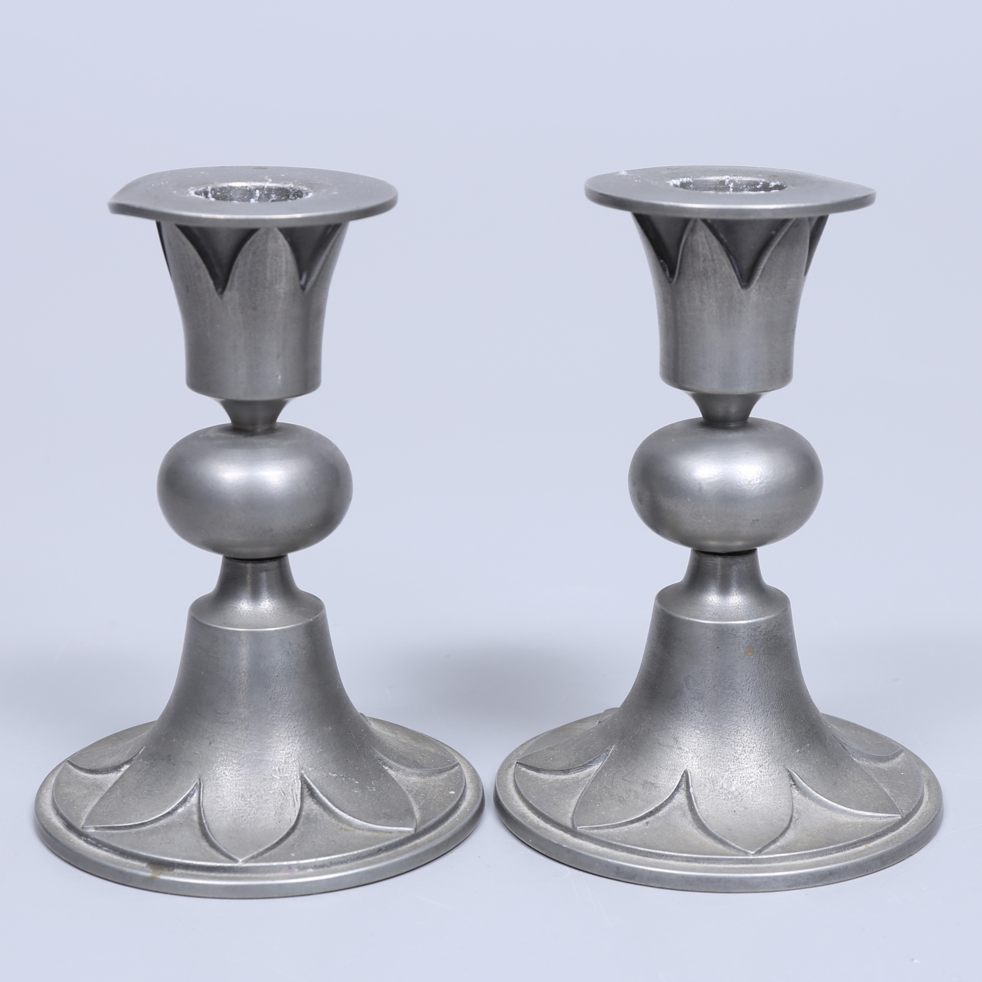 Images for 2434157. CANDLES, pewter, Edvin Ollers, Schreuder & Olsson ...