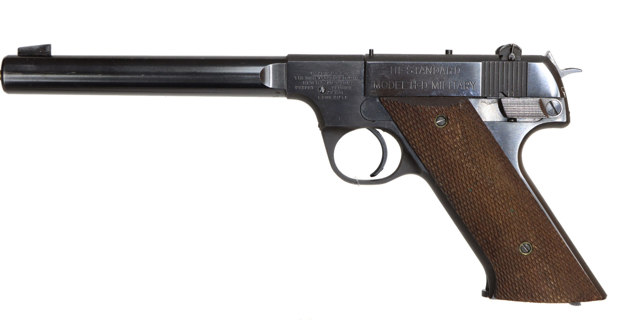 2434803. PISTOL, Puoliautomaattinen, merkki Hi Standard, malli HD ...